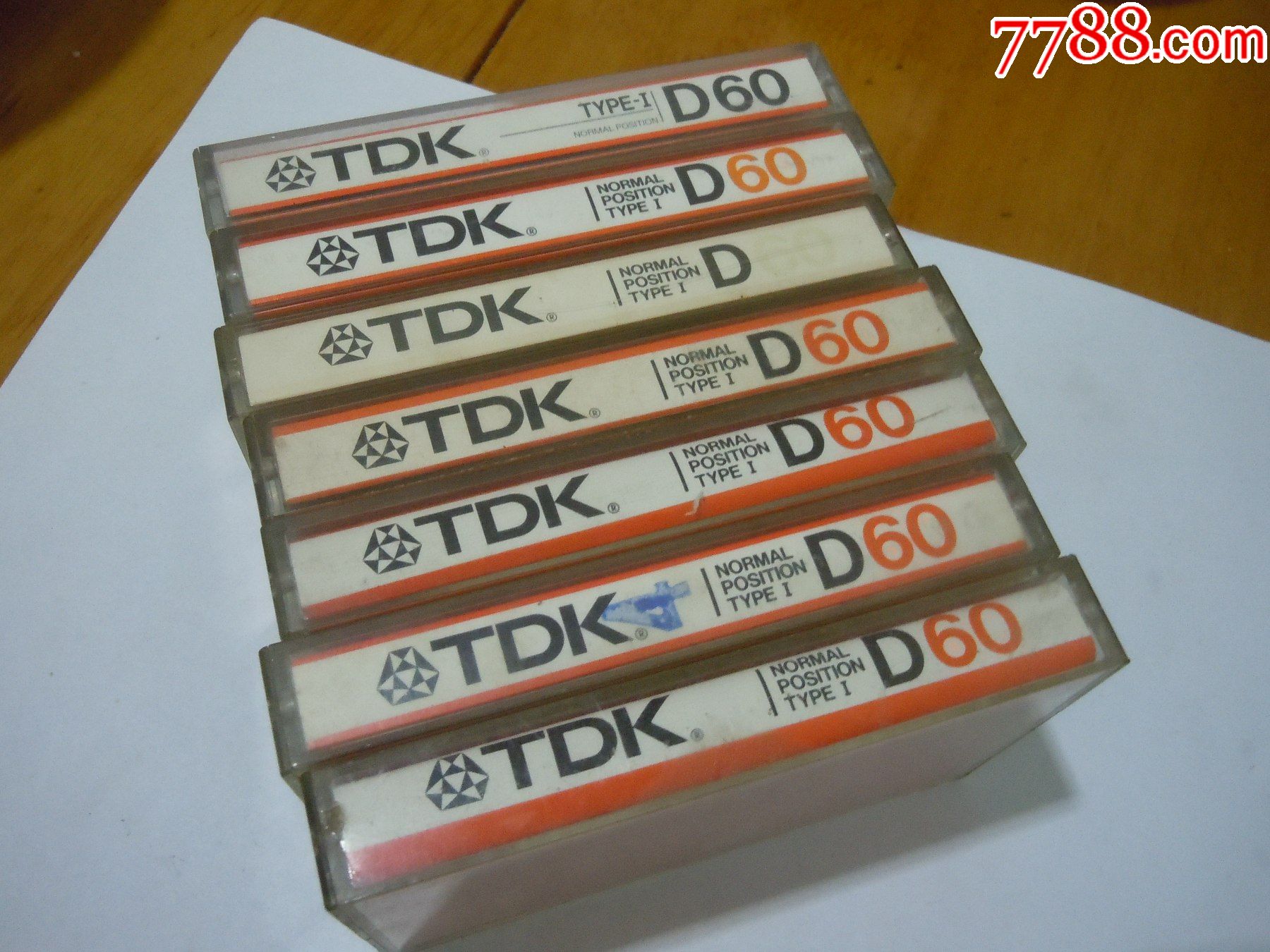 TDK-D60(二手空白带7个）_磁带/卡带_回忆阁【7788收藏__收藏热线】