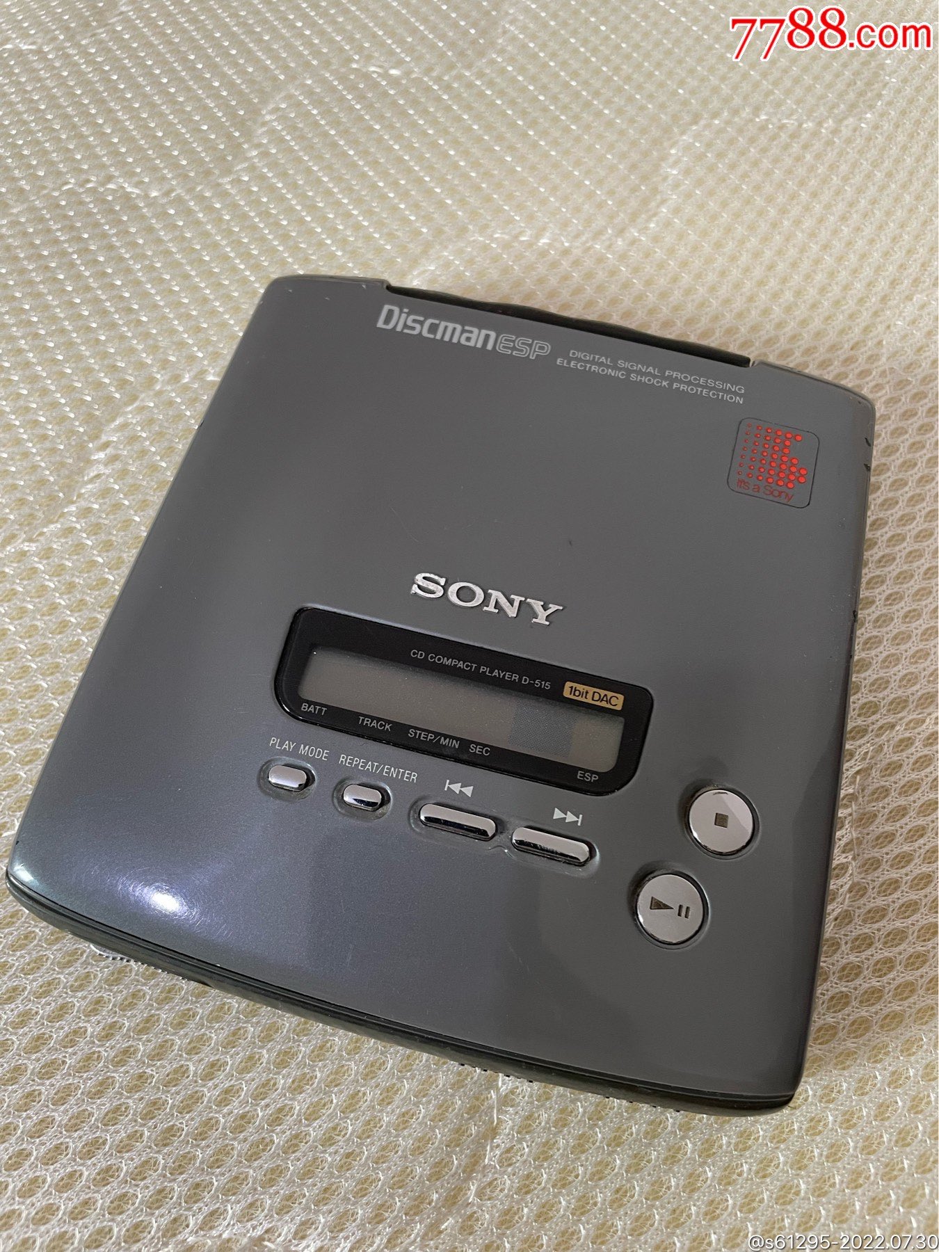 索尼CD机播放器Sonyd-515随身听_随身听/mp3_京东怀旧影音馆【7788收藏__收藏热线】