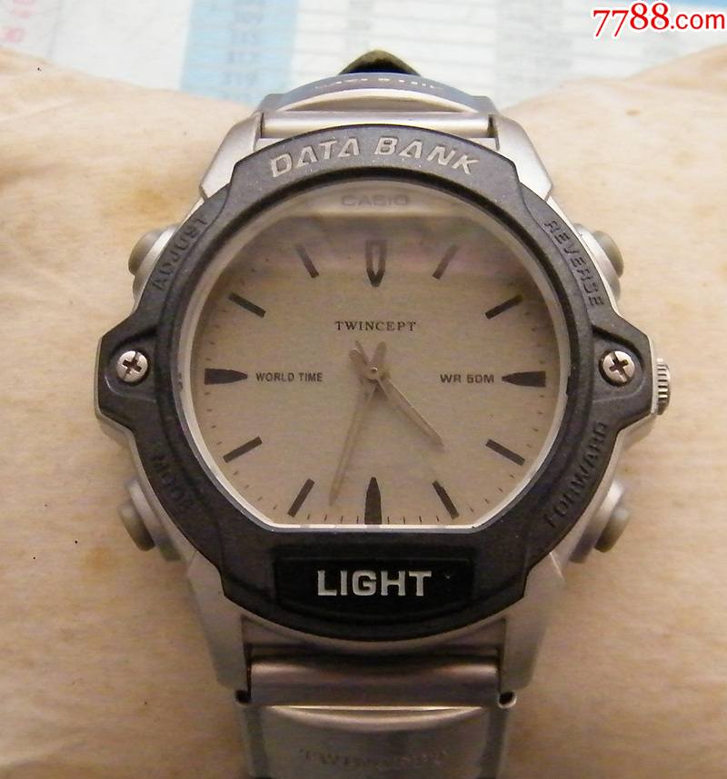 CASIO卡西欧ABX-23世界时投影屏双显石英表_手表/腕表_寻龙诀【7788收藏__收藏热线】