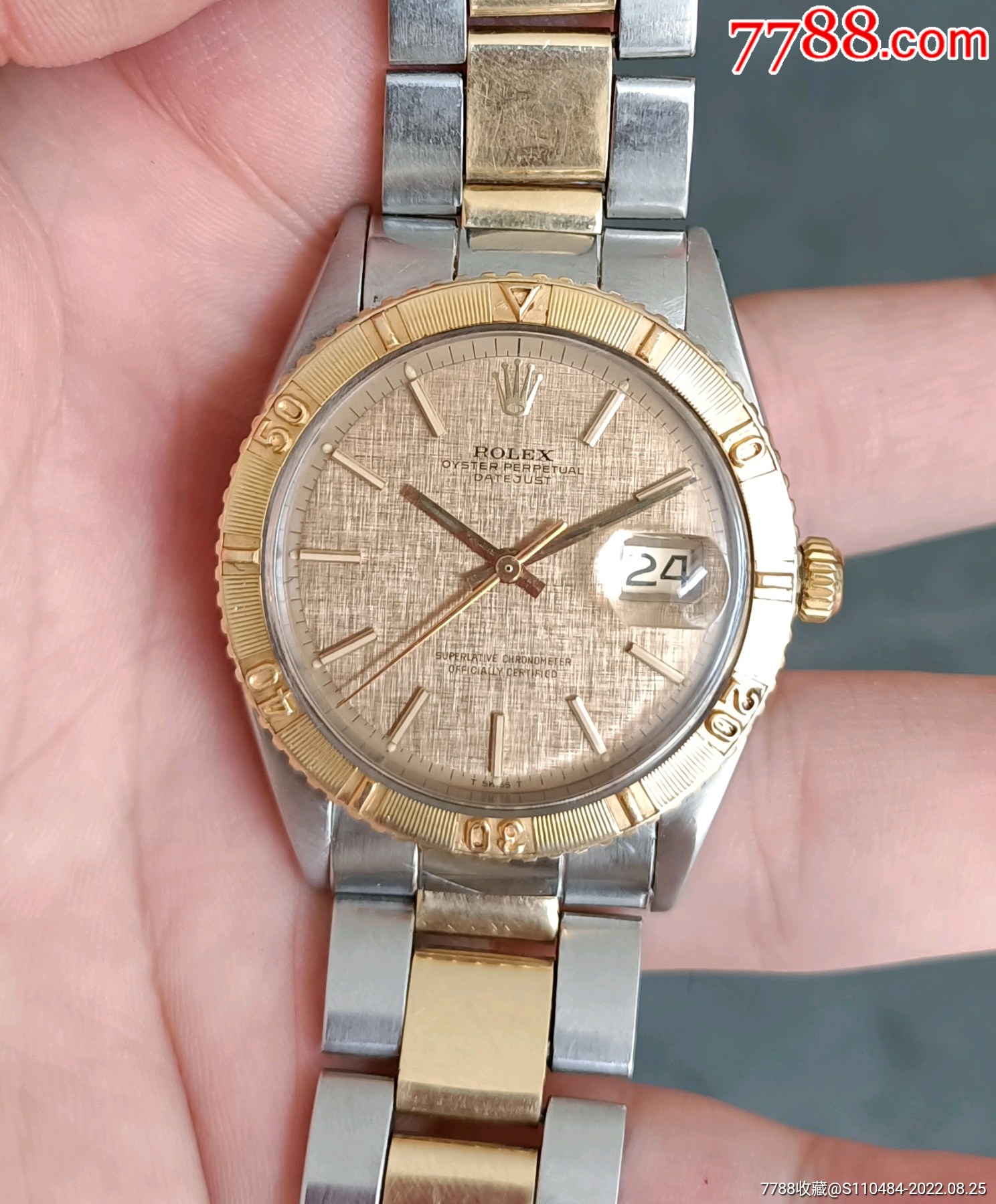 二手手表:瑞士古董劳力士1625爬山虎1570黄金圈自动机械表非欧米茄浪琴-价格:38000元-se89049041-手表/腕表-零售 ...