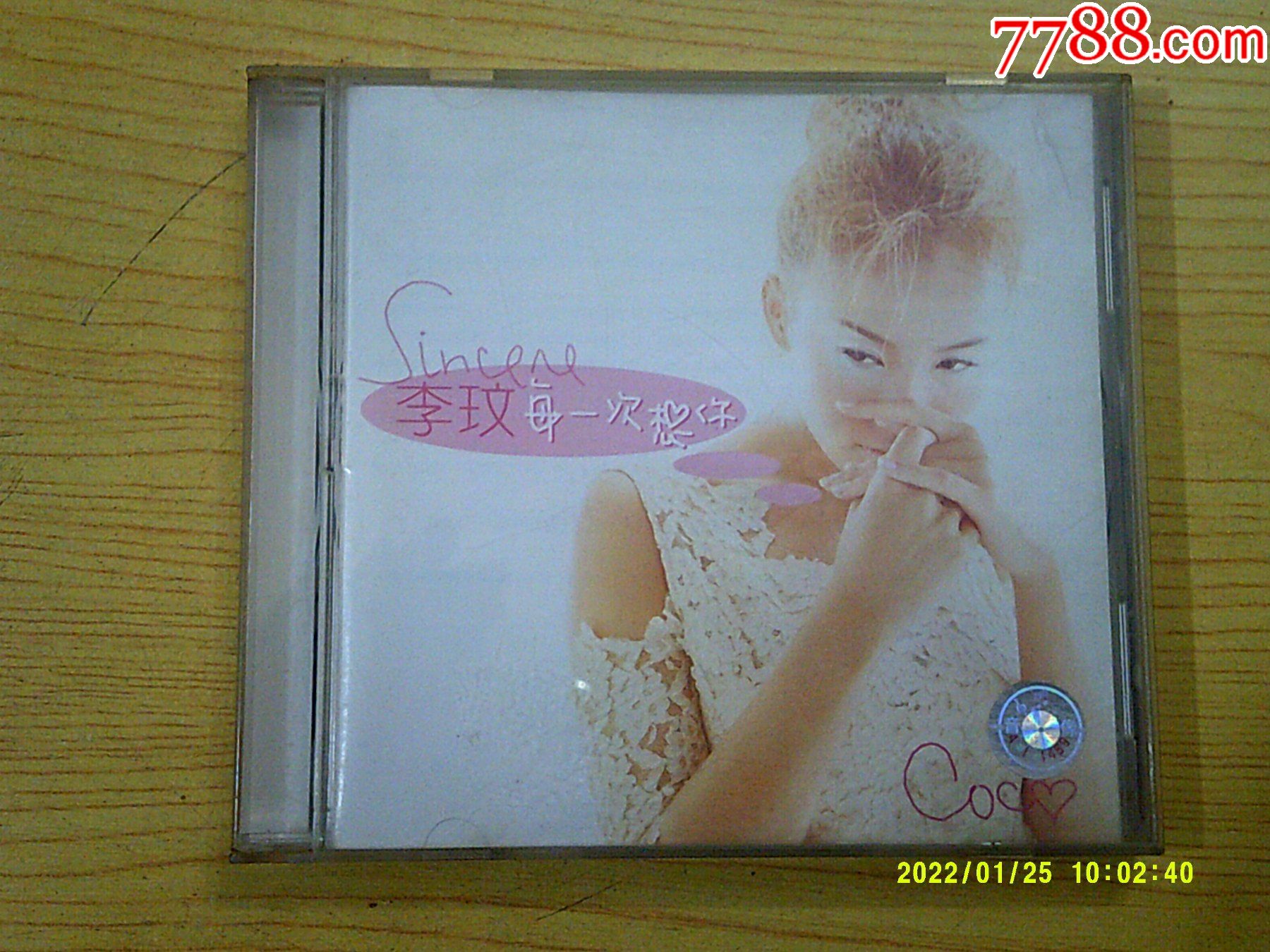 李玟：每一次想你（Y101）-价格:42元-se89126148-音乐CD-零售-7788收藏__收藏热线