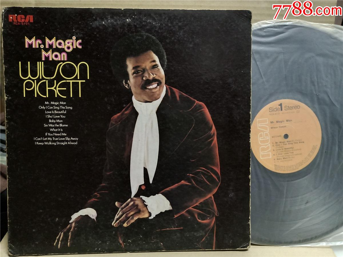 Mr.MAGIC-MAN-WILSON-PICKETT-LP黑胶唱片_老唱片/胶片_图片鉴赏_收藏价格_7788铜器收藏