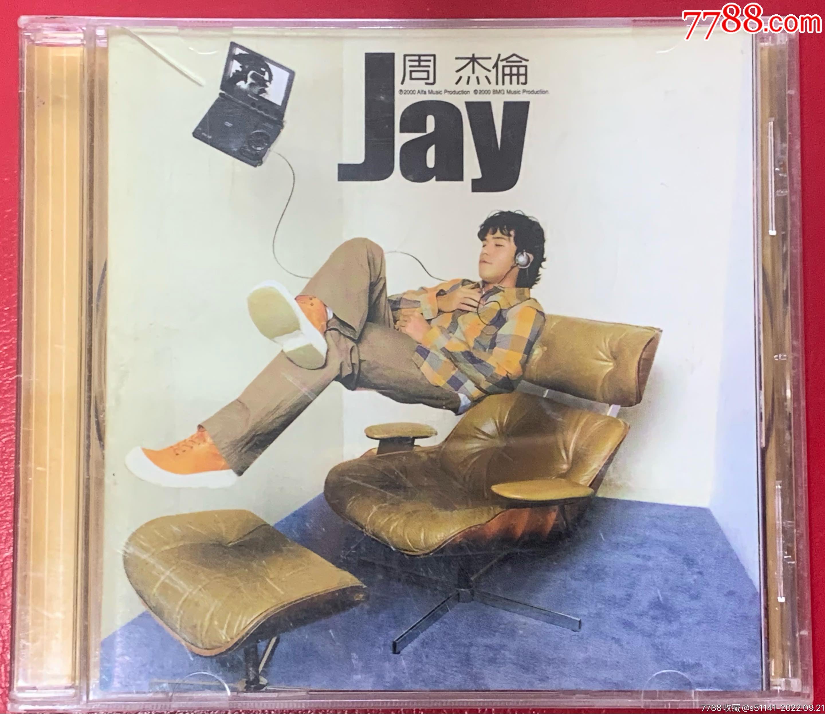 （正版CD）上海音像【周杰伦Jay～首张同名*CD专辑】附：歌词画页！品佳！-价格:333元-se89542960-音乐CD-零售-7788 ...