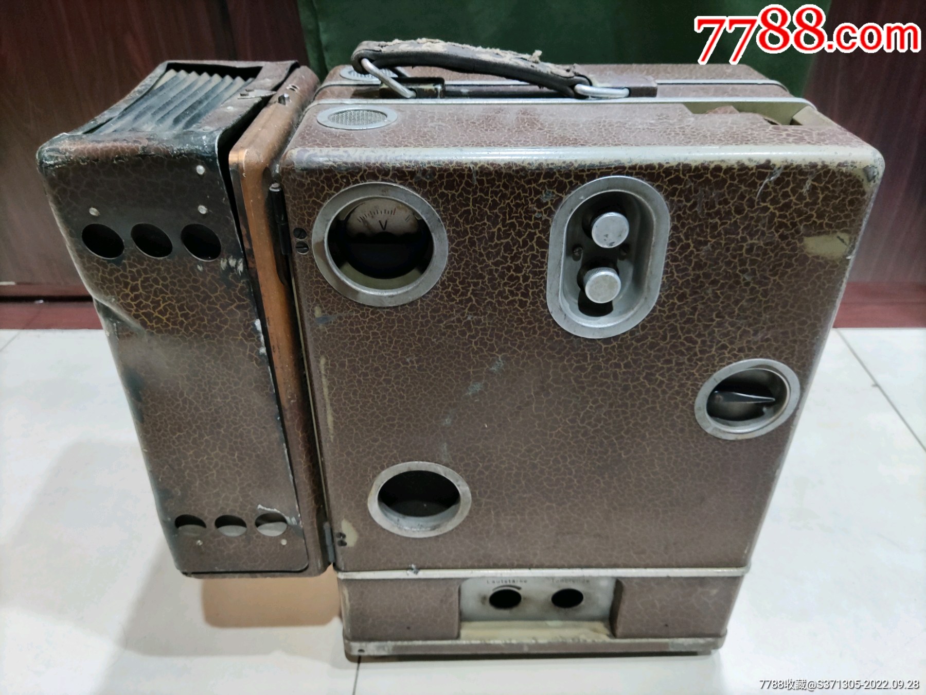 德国蔡司5O1电影机品相如图_电影机/放映机_图片赏析_收藏价值_7788画报