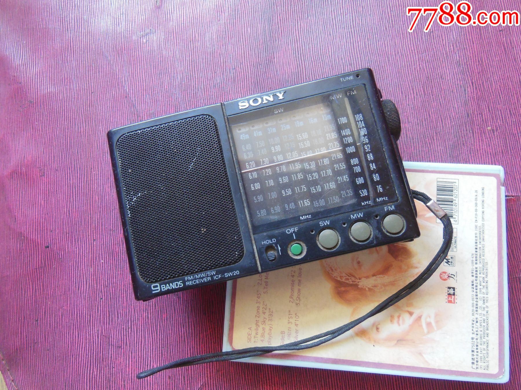索尼_收音机_京收藏阁【7788收藏__收藏热线】