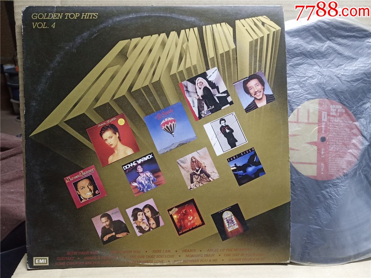 GOLDEN-TOP-HITS-VOL.4-LP黑胶唱片-价格:35元-se90042615-外语唱片/胶片-零售-7788收藏__收藏热线