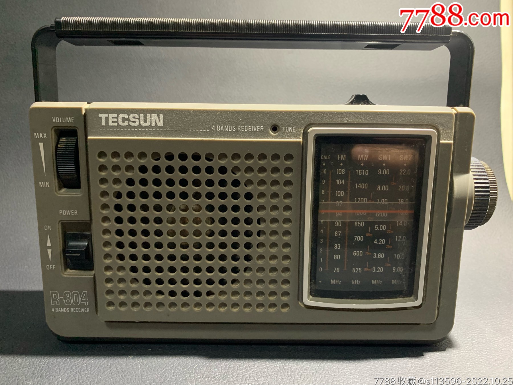 德生R304收音机_收音机_天津老货【7788收藏】