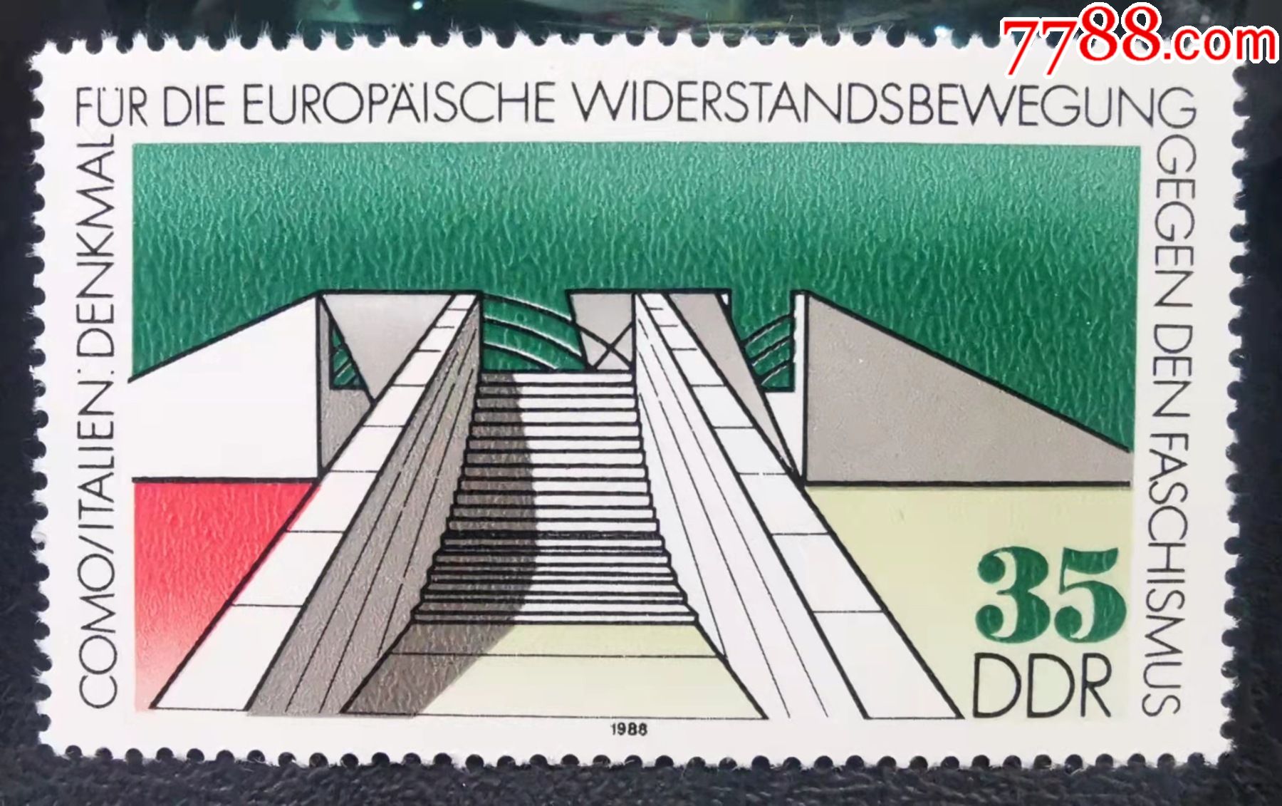 东德1988年邮票。二战纪念碑。1全新-价格:1元-se90198604-欧洲邮票-零售-7788收藏__收藏热线