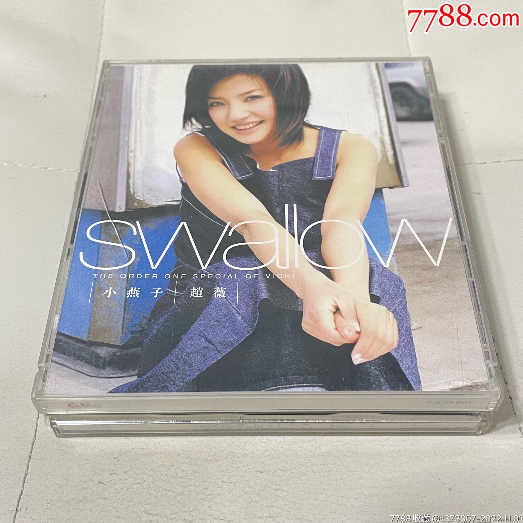 赵薇swallow小燕子同名专辑台版CD+VCD_音乐CD_有缘音乐小铺【7788商城】