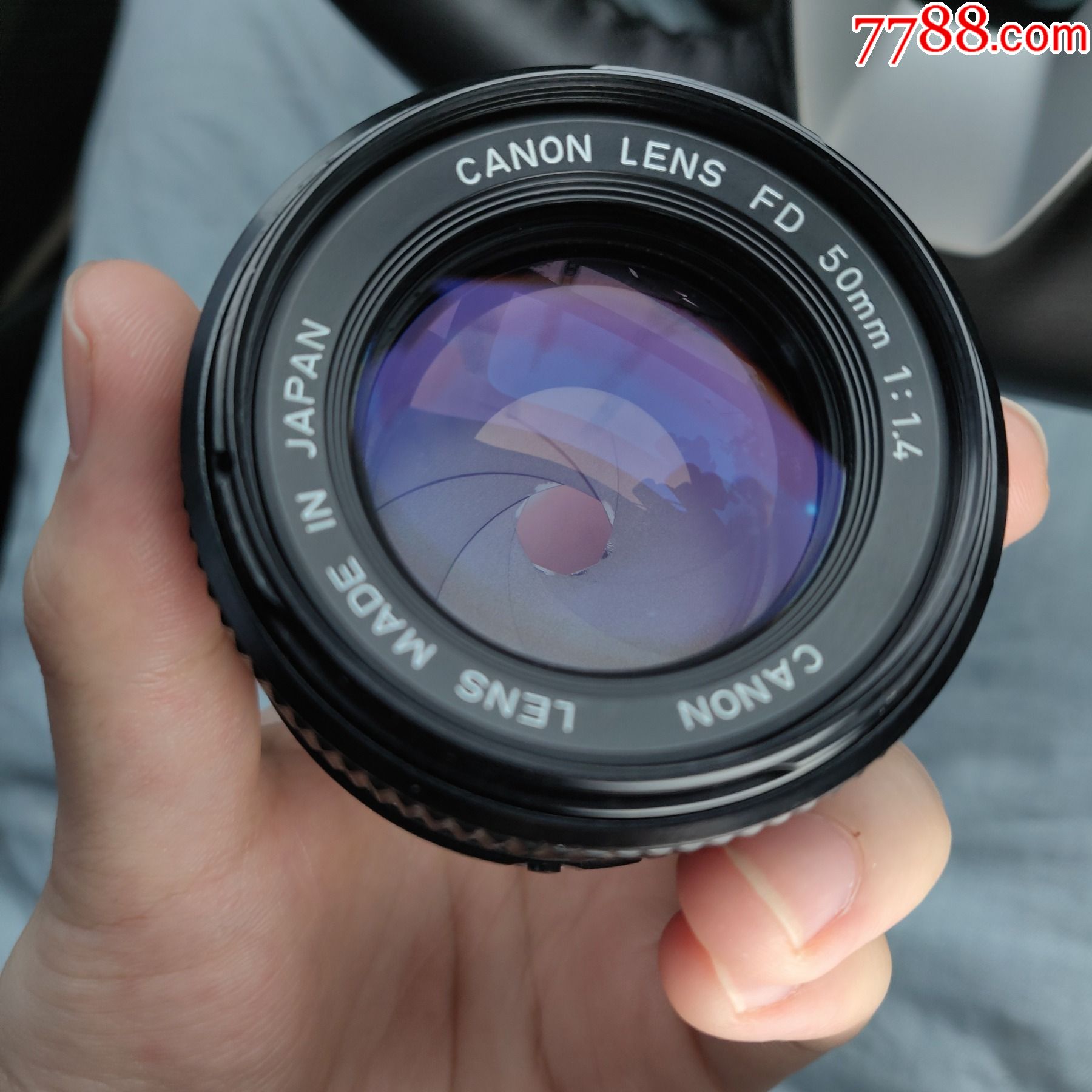 佳能fd50/1.4_单反相机_凌凌漆老镜【7788收藏__收藏热线】