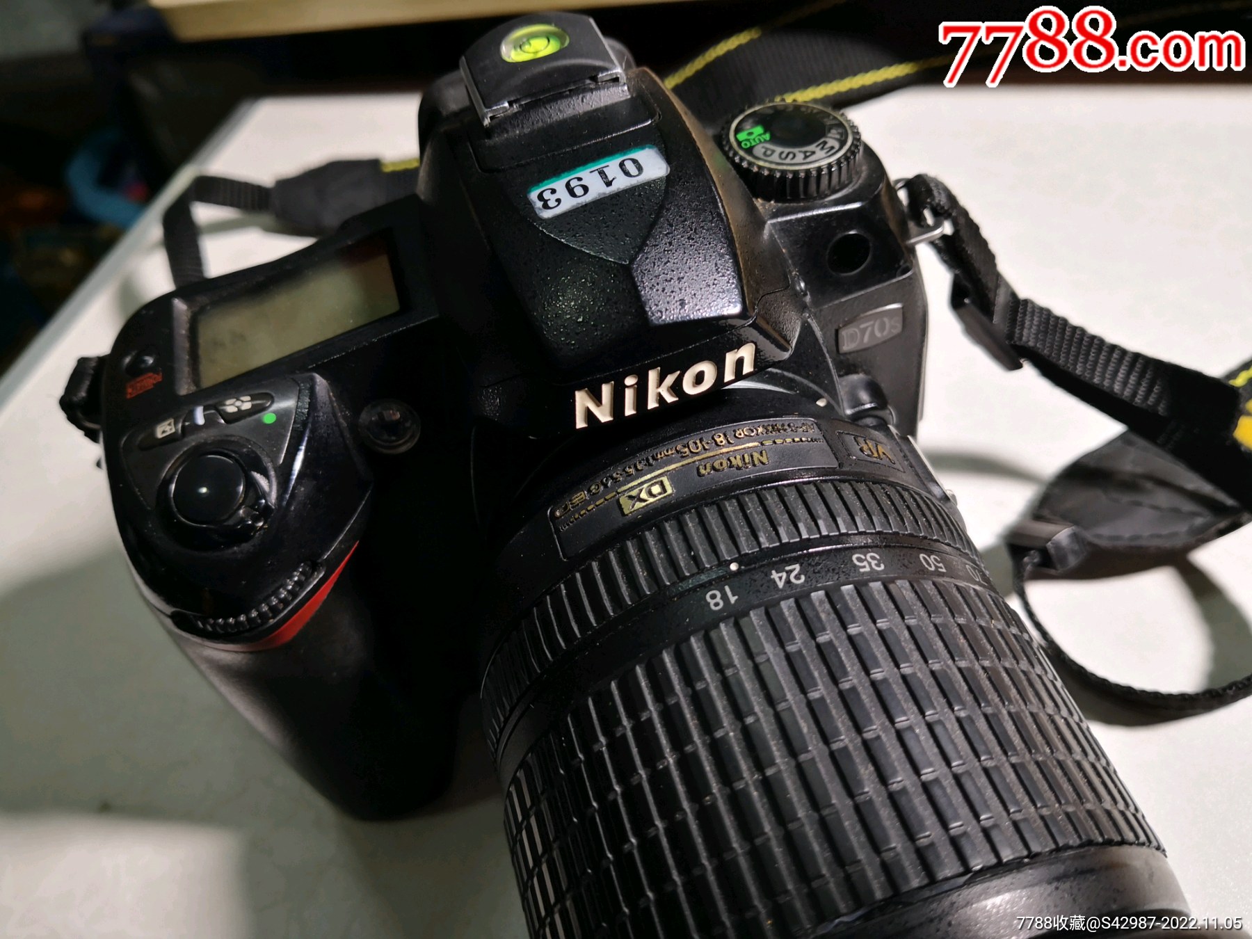 尼康D70S单反相机+尼康18-105镜头_单反相机_图片收藏_回收价格_7788相机收藏