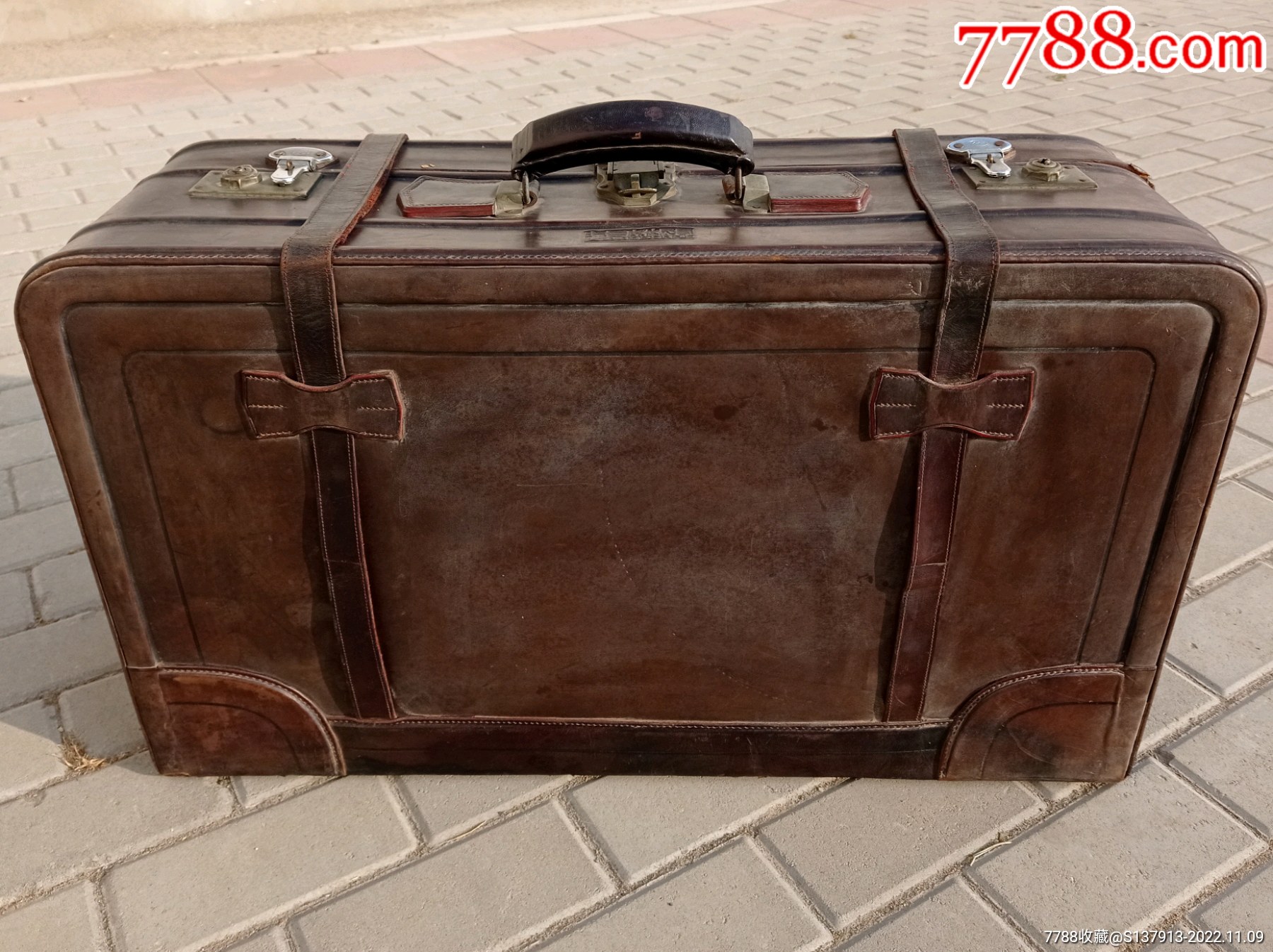 民国大型皮箱-价格:16888元-se90447112-旅行箱包-零售-7788收藏__收藏热线