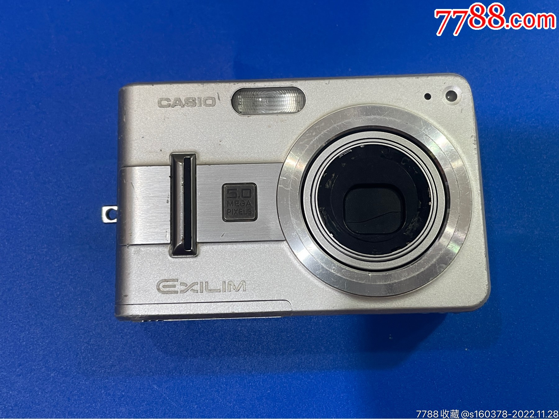 照相机Casio卡西欧Ex-z57数码相机故障机不通电，没有电池没有卡。必免_卡片机/数码相机_收藏大世界微店【7788收藏__收藏热线】