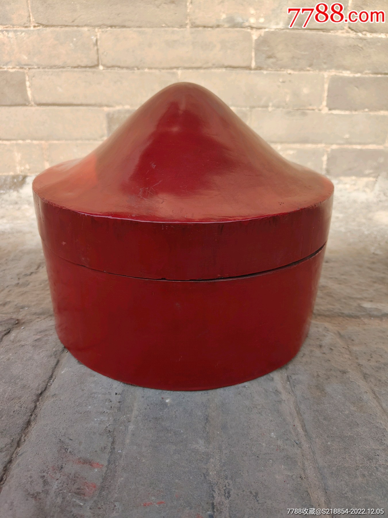 创汇左右红帽盒_漆盒_山西小玩家【7788收藏__收藏热线】