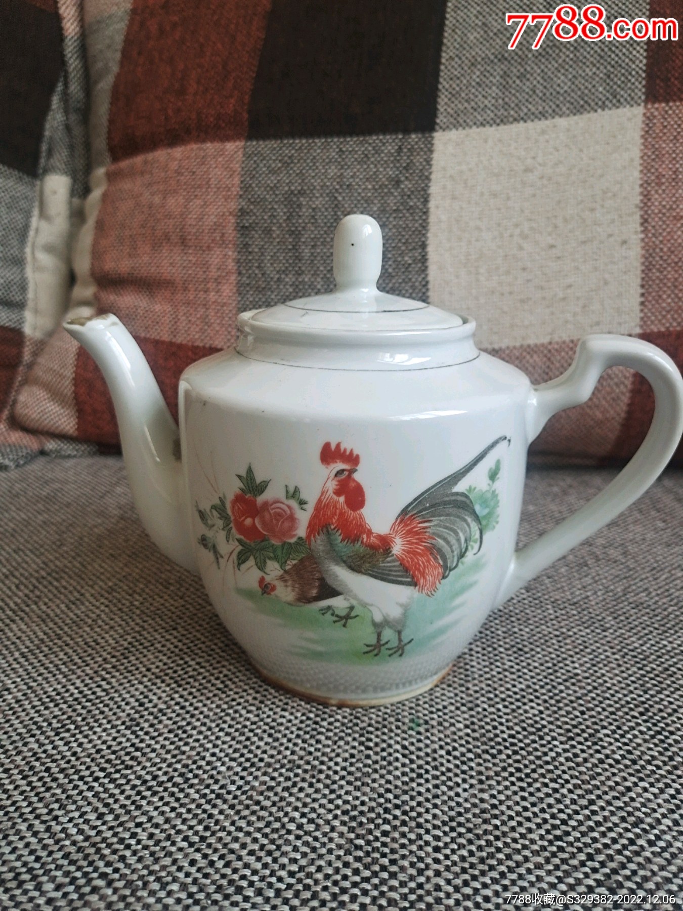 文*大吉大利茶壶-价格:168元-se90943242-彩绘瓷/彩瓷-零售-7788收藏__收藏热线