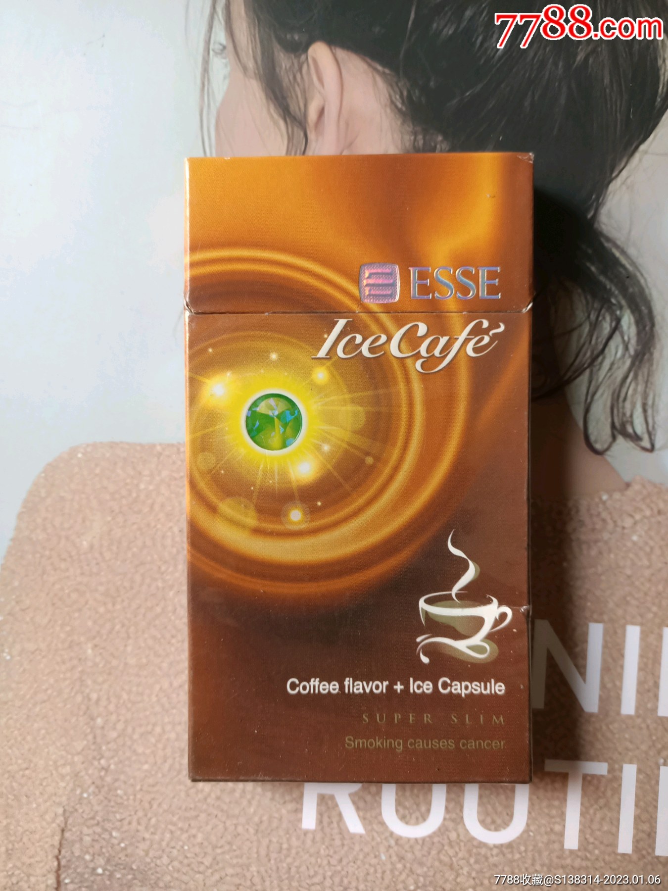海外ESSE咖啡味（韩国）_烟标_魔都集藏【7788收藏__收藏热线】
