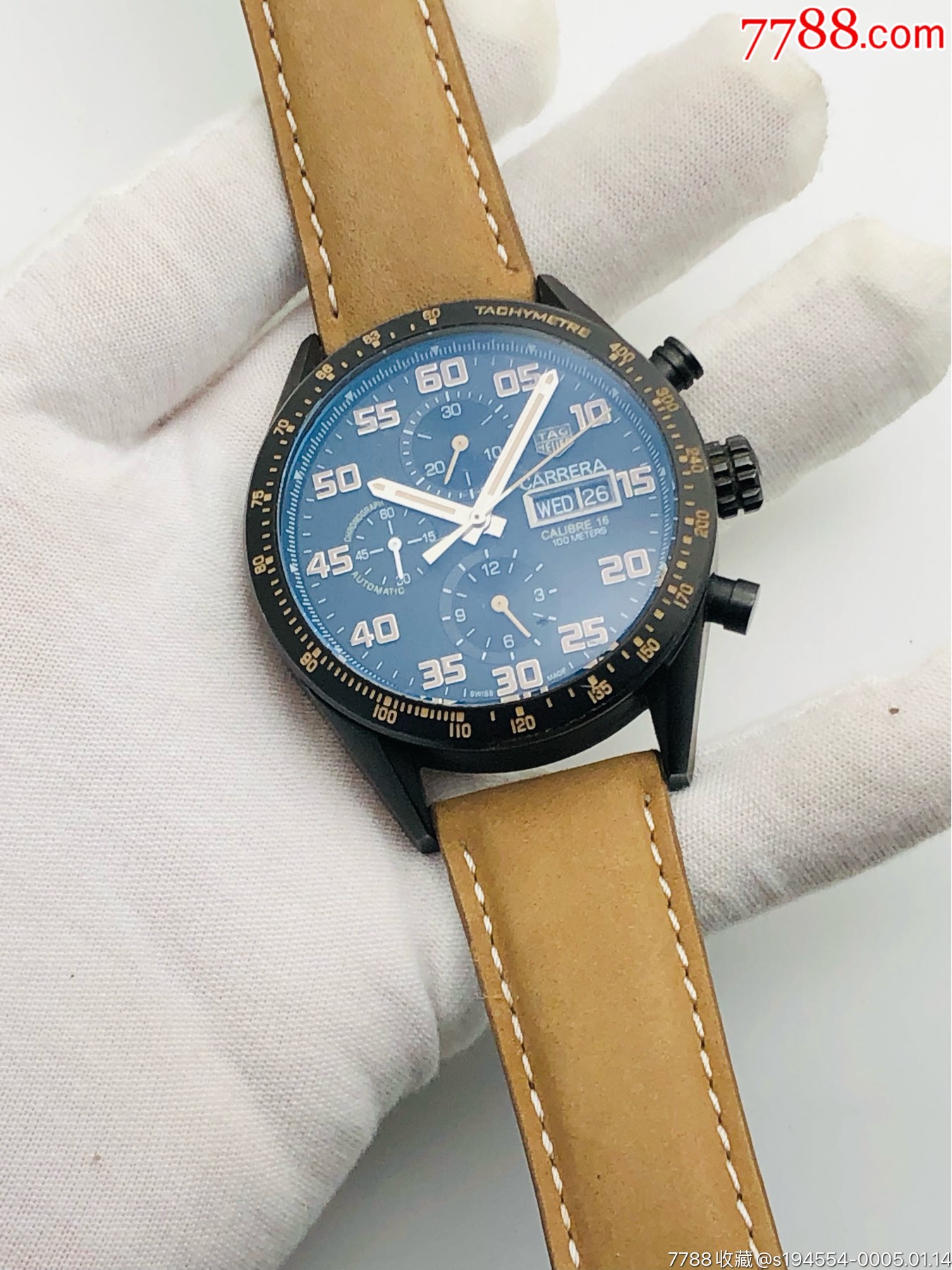 豪雅多功能自动机械男表_手表/腕表_久违二手表行【7788收藏__收藏热线】