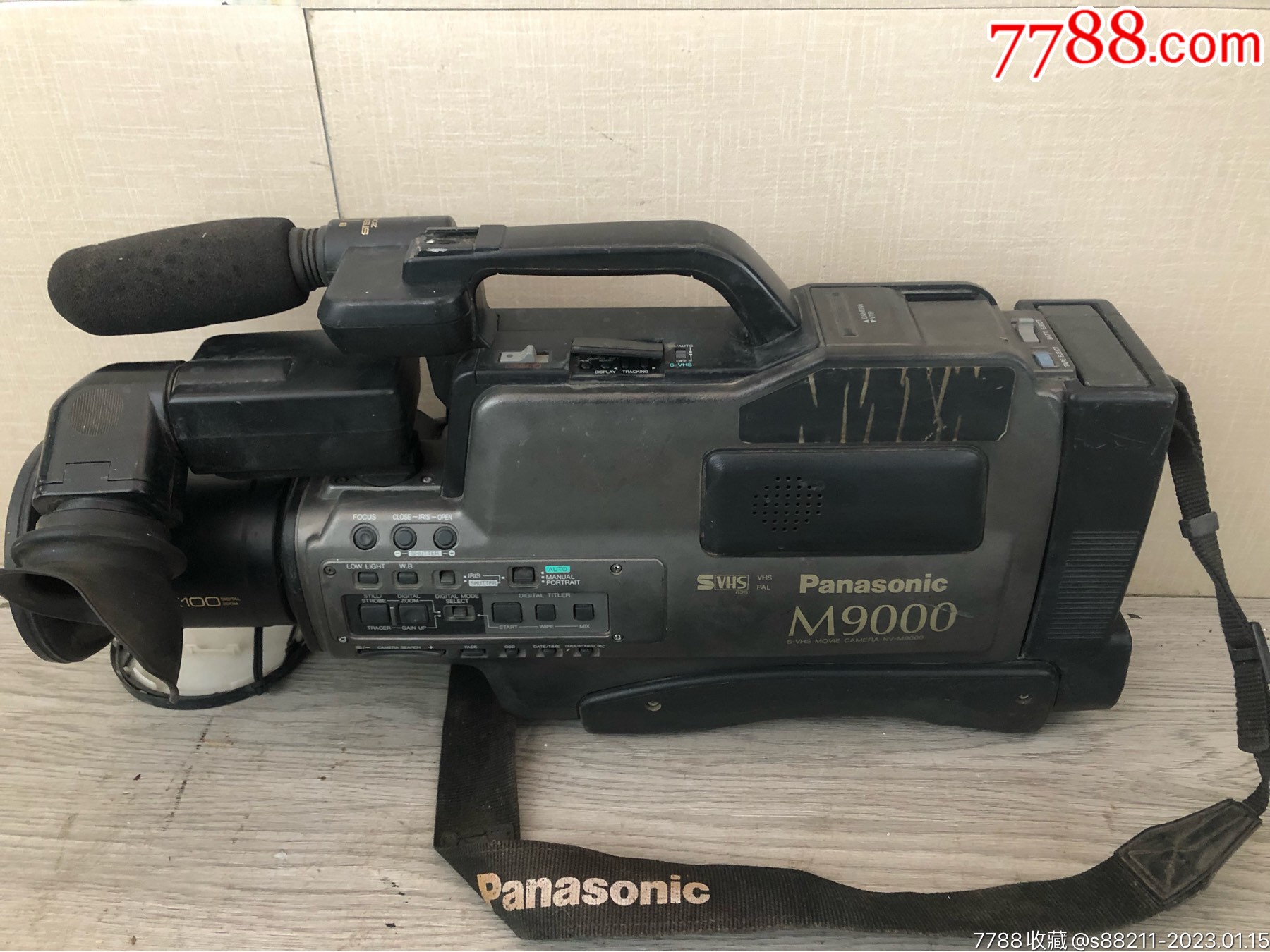 松下M9000摄像机_摄像机/摄影机_回忆过往【7788收藏__收藏热线】
