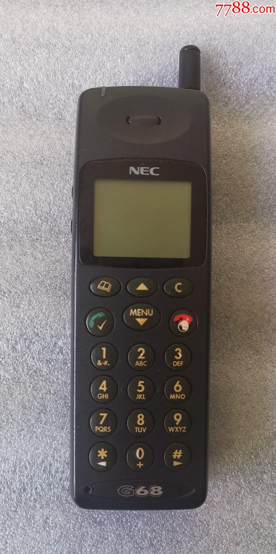 日本电气NEC，G68，1998年上市，直板GSM手机_其他手机_图片价格_收藏回收_7788粮票收藏