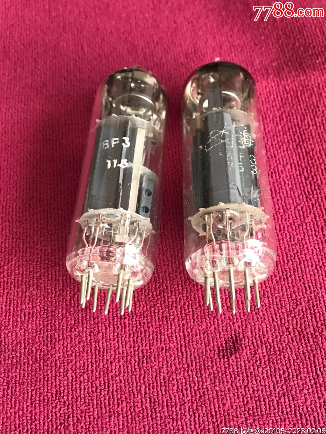 70年代6F3电子管一对_收音机_舒展生活【7788收藏__收藏热线】