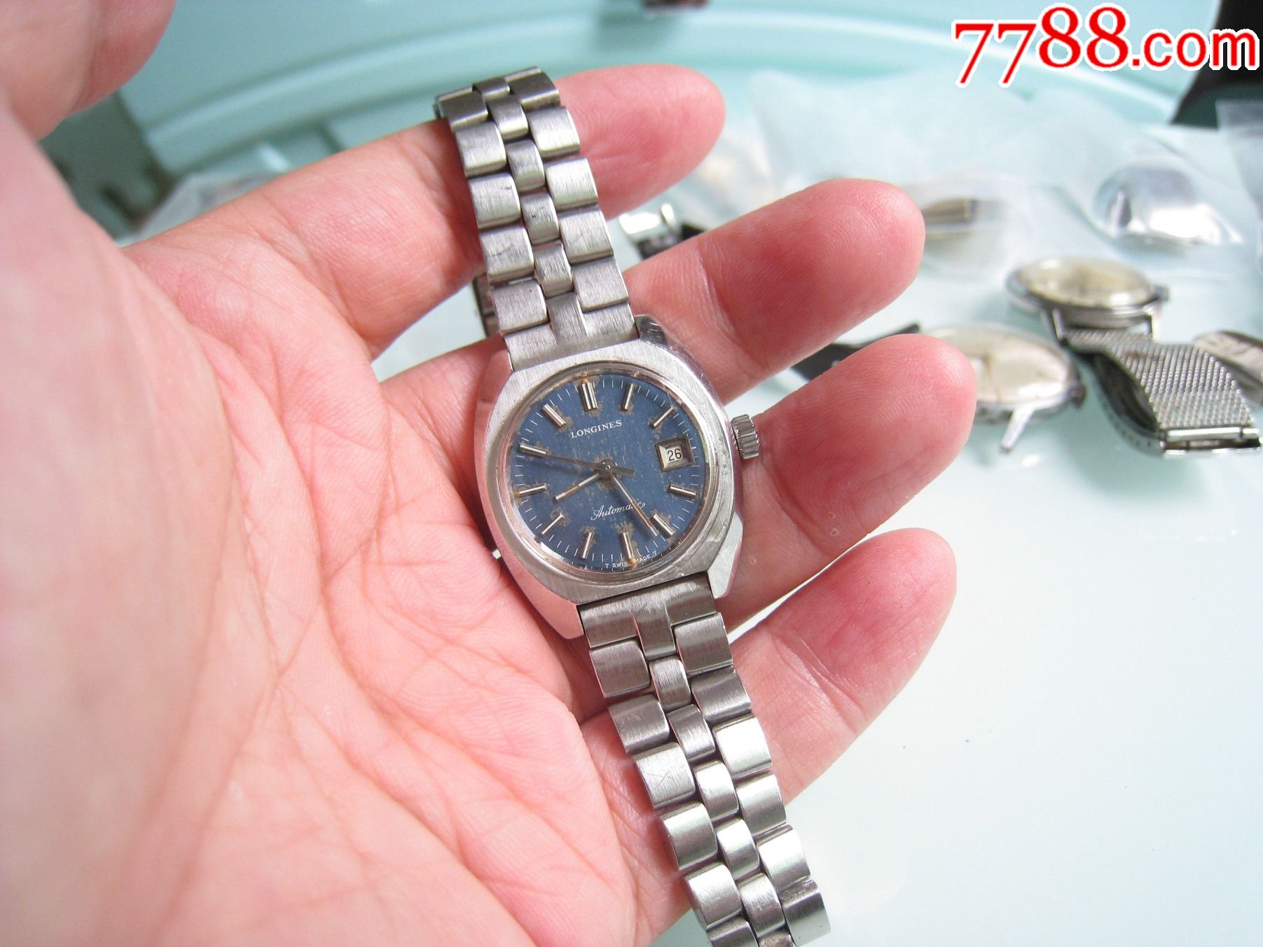 浪琴5851瑞士表【自动机械】女全原_手表/腕表_超赞瑞士古董钟表【7788收藏__收藏热线】