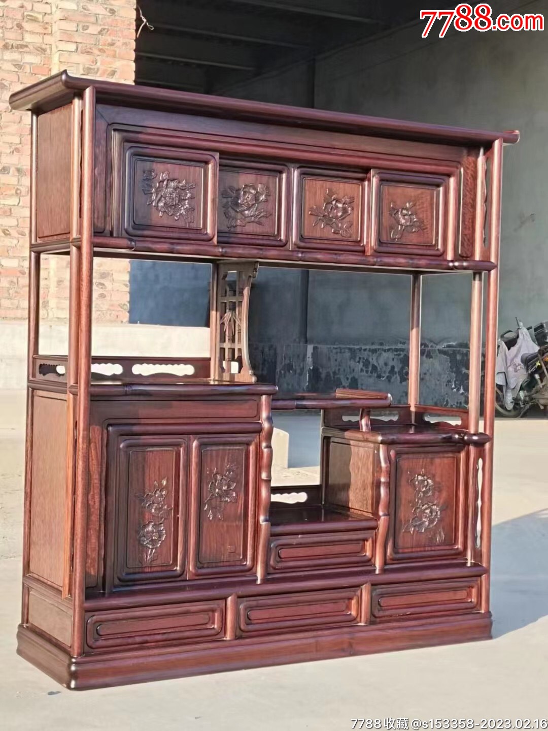 民国时期，红木茶棚-价格:6300元-se92002693-其他木艺家具-零售-7788收藏__收藏热线