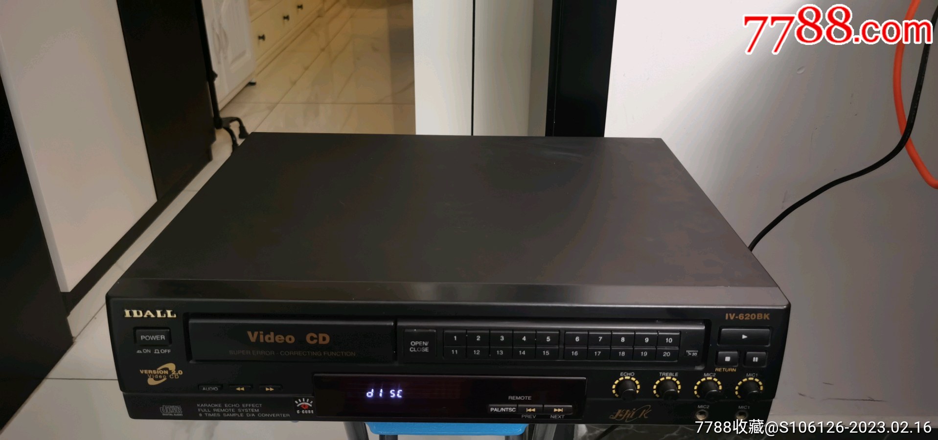 爱多VCD影碟机_录像机/影碟机_旧书收藏_回收价格_7788书籍