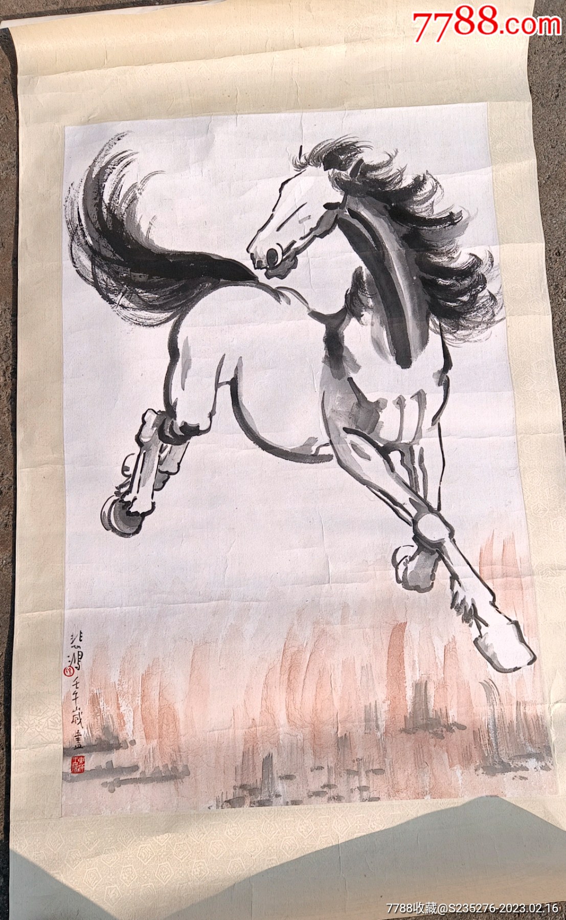 马国画作品_花鸟国画原作_天赐东方【7788收藏__收藏热线】