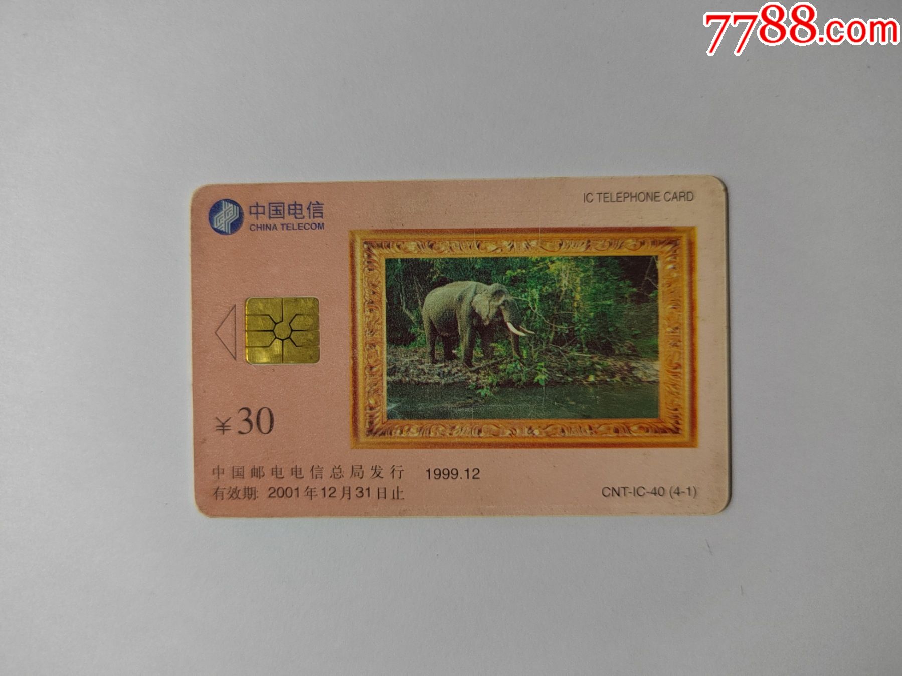 亚洲象CNT-IC-40(4-1)SH_电话IC卡_四方雅趣【7788收藏__收藏热线】
