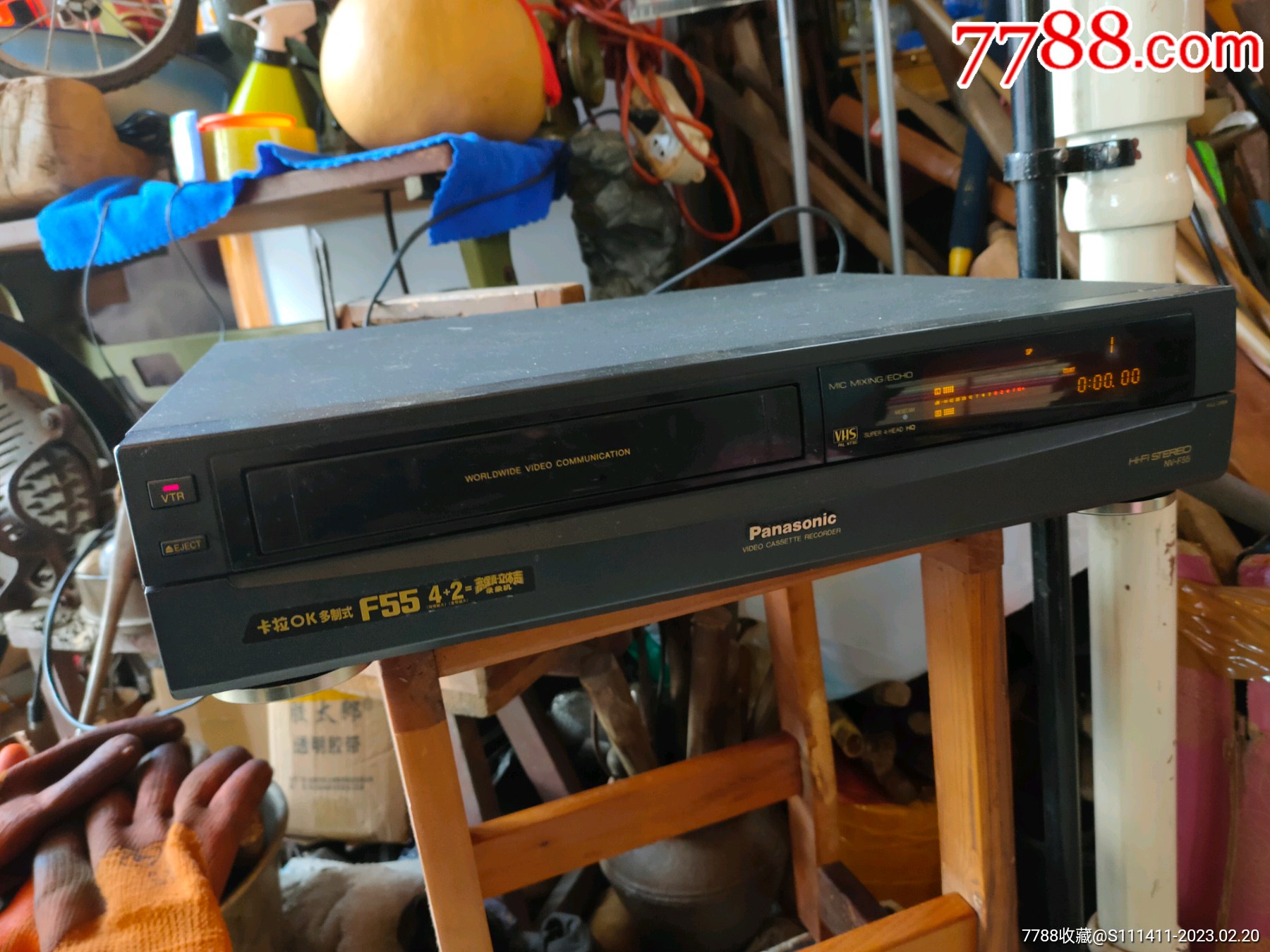 松下nv-f55录像机-价格:280元-se92095056-录像机/影碟机-零售-7788收藏__收藏热线