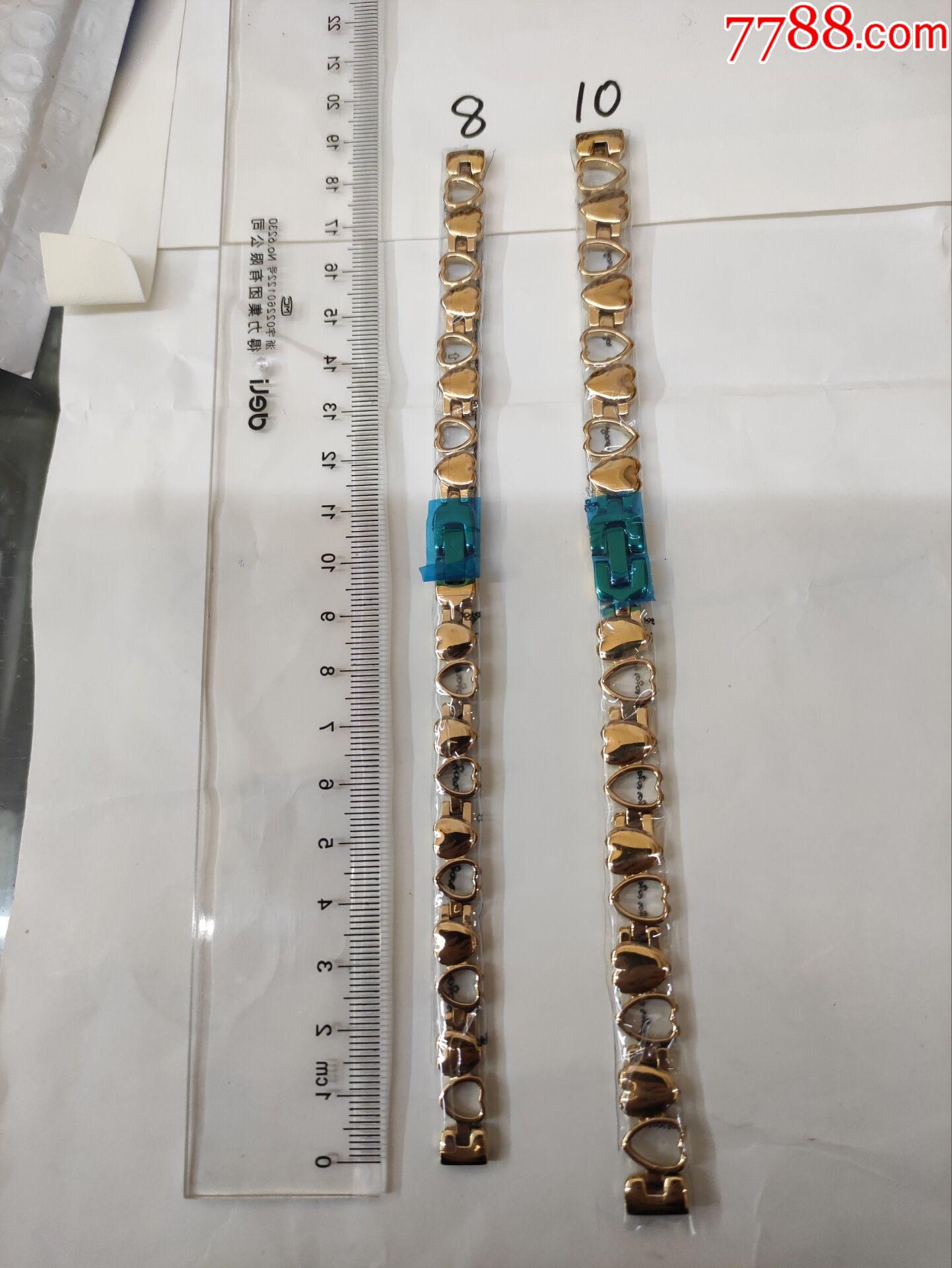 不锈钢实习（高档次的）8mm和10mm（金色）-价格:48元-se92448990-表带/表链-零售-7788收藏__收藏热线