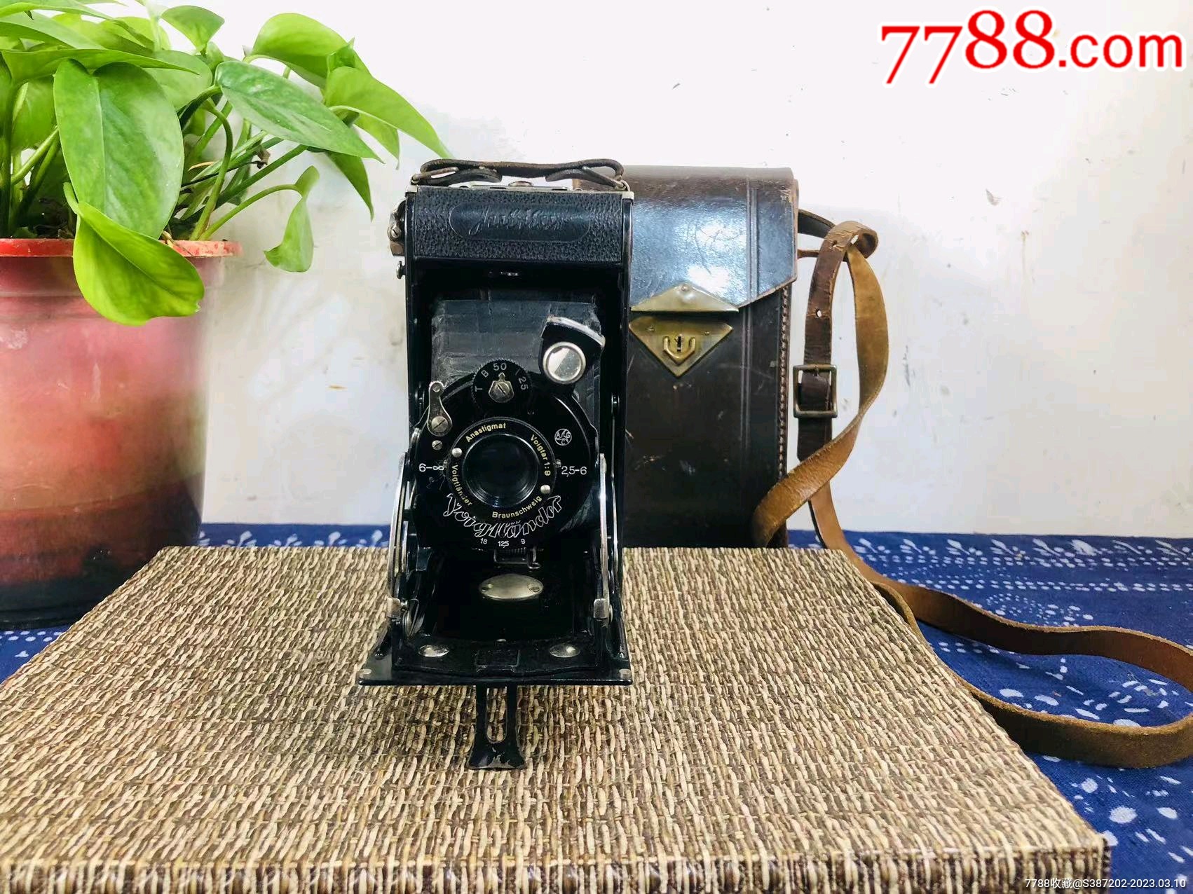 二战时期1935年德国福伦达VoigtlanderJubilar风琴式折叠_单反相机_赐福缘古【7788收藏__收藏热线】