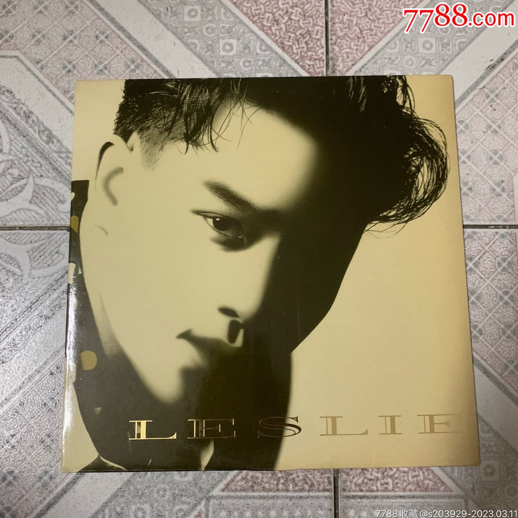 黑胶LP【张国荣—侧面】_老唱片_沙沙黑胶店【7788收藏__收藏热线】