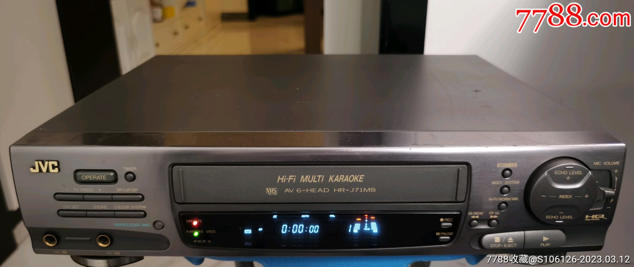 JVC（大连）J71六磁头立体声录像机_录像机/影碟机_老猪旧货铺【7788商城】