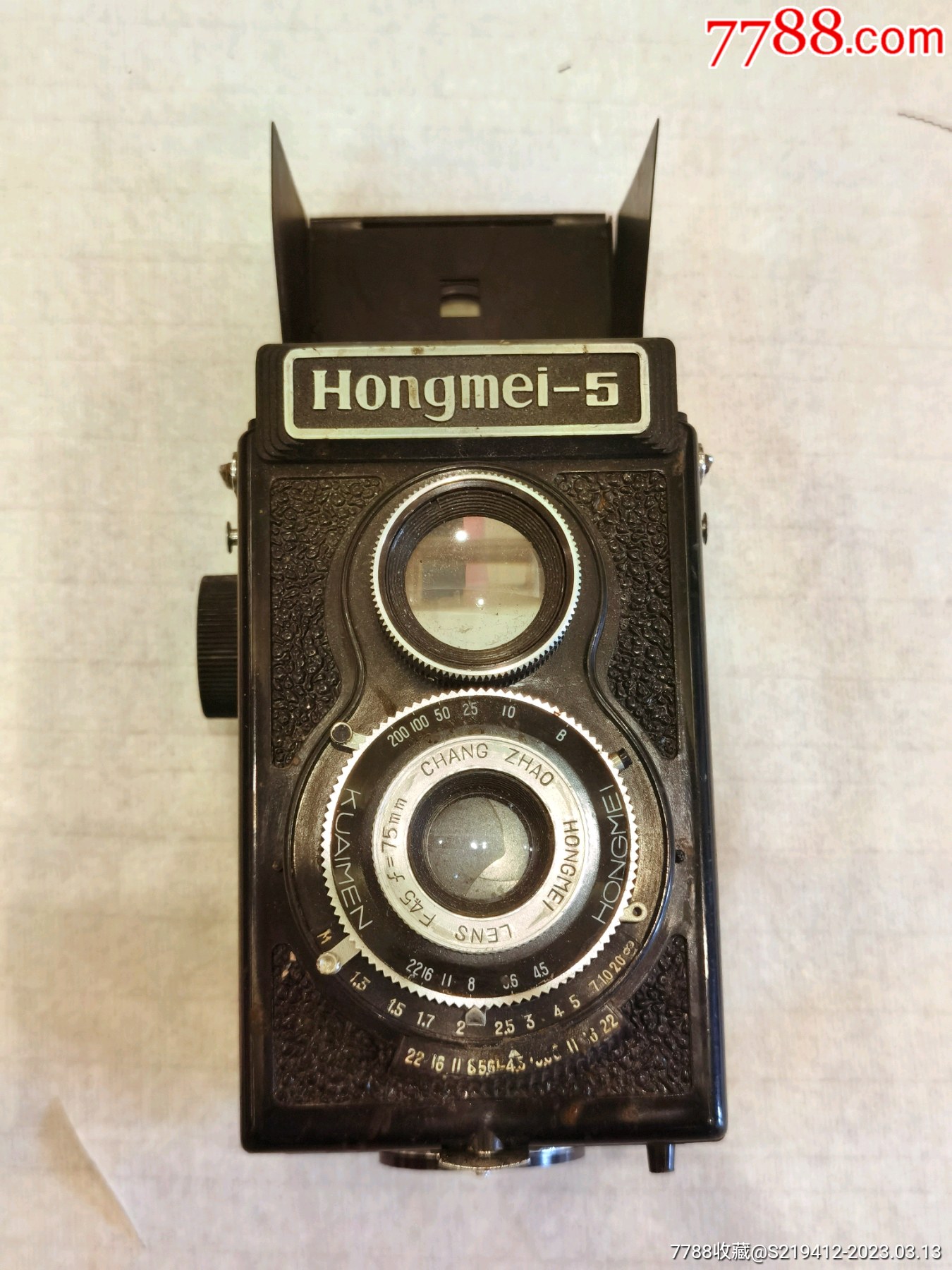 红梅HONGMEI-5型双反120机械相机_双反相机_老川南杂货铺【7788收藏__收藏热线】