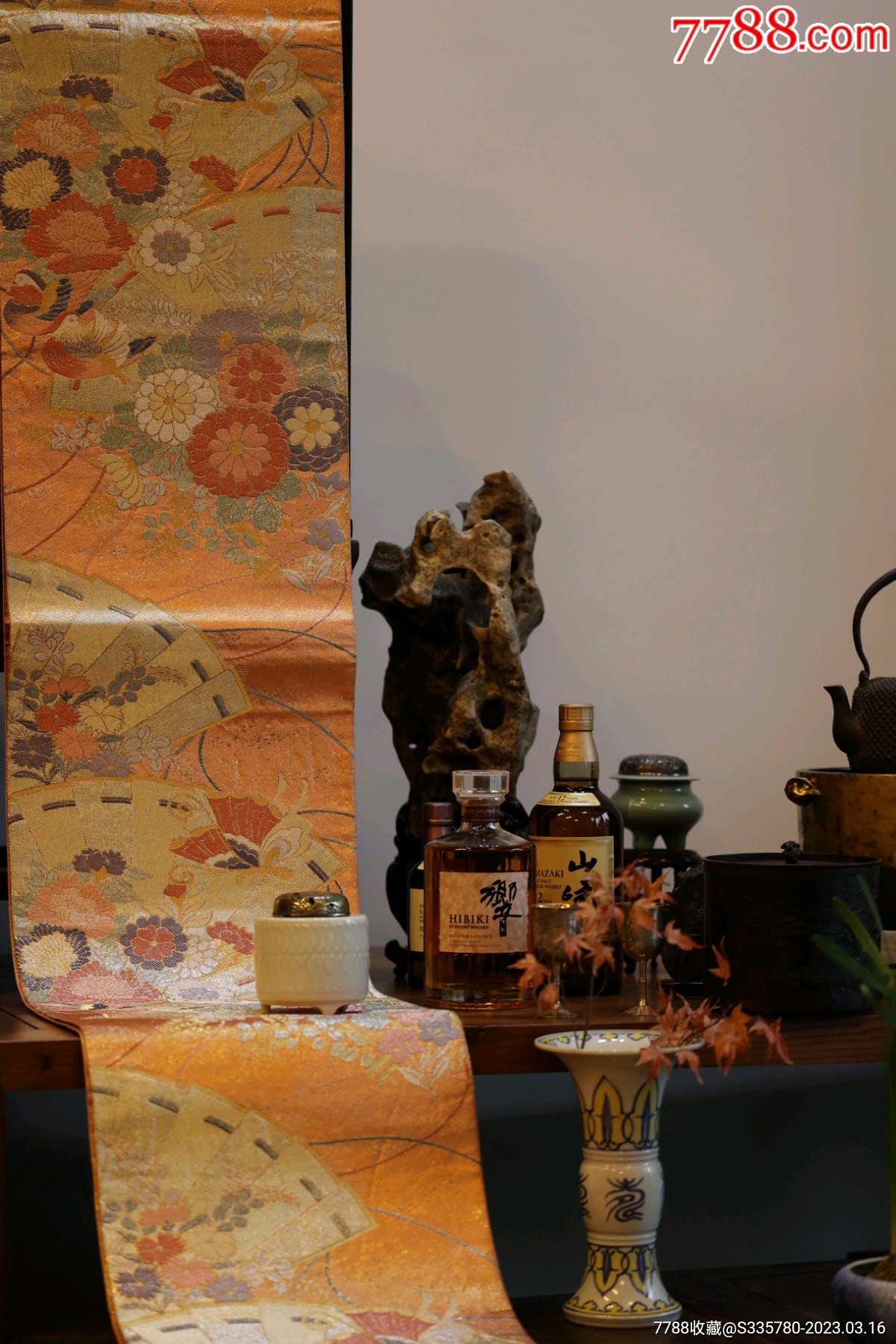 蝶恋花【佐贺锦 双面可用】日本西阵织茶巾茶席 价格3500元 Se92654361 其他茶具 零售 7788收藏收藏热线