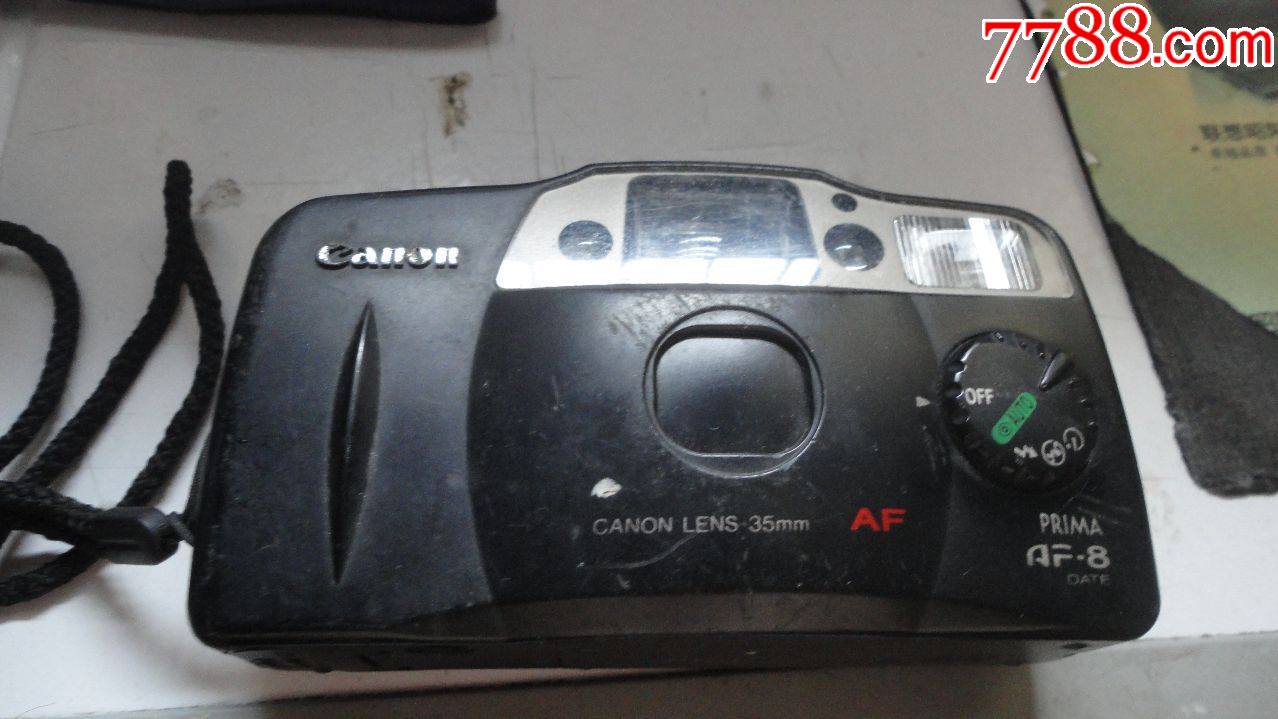 Canon佳能AF-8相机_傻瓜机/胶片相机_彩虹世家【7788收藏__收藏热线】