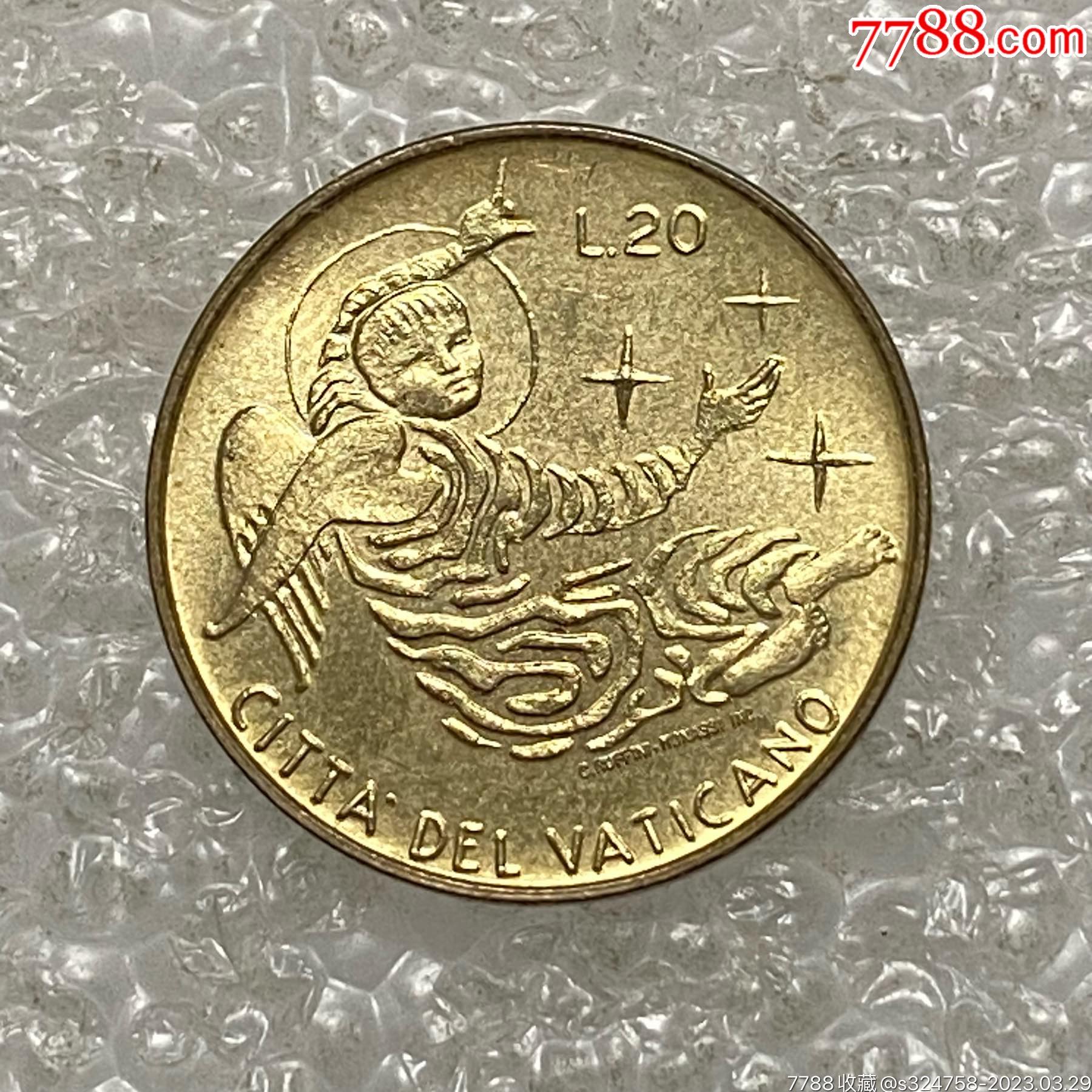 梵蒂冈1969年保罗六世20里拉铜币_钱市有约【7788商城__七七八八商品交易平台(7788.com)】