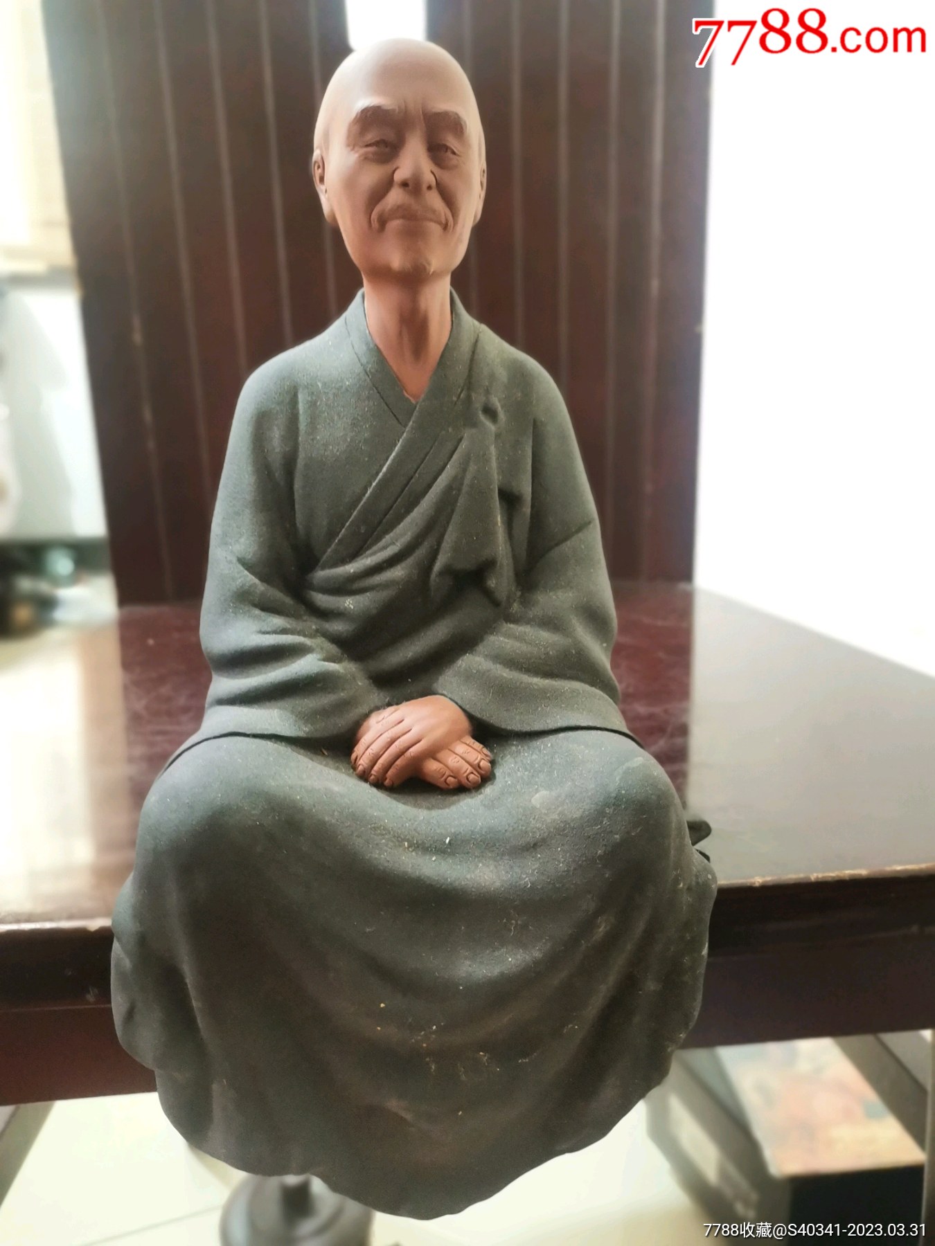 弘一法师摆件紫砂摆件_其他紫砂_图片欣赏_收藏价格_7788连环画