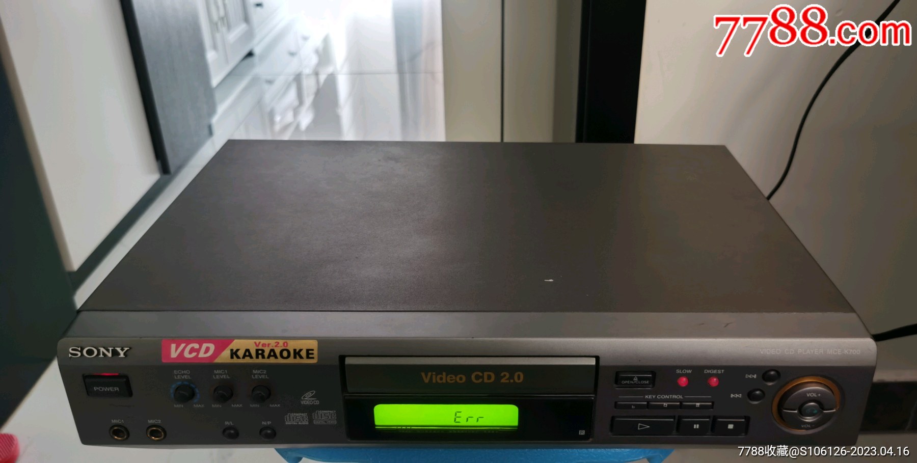 索尼VCD影碟机_录像机/影碟机_老猪旧货铺【7788收藏__收藏热线】