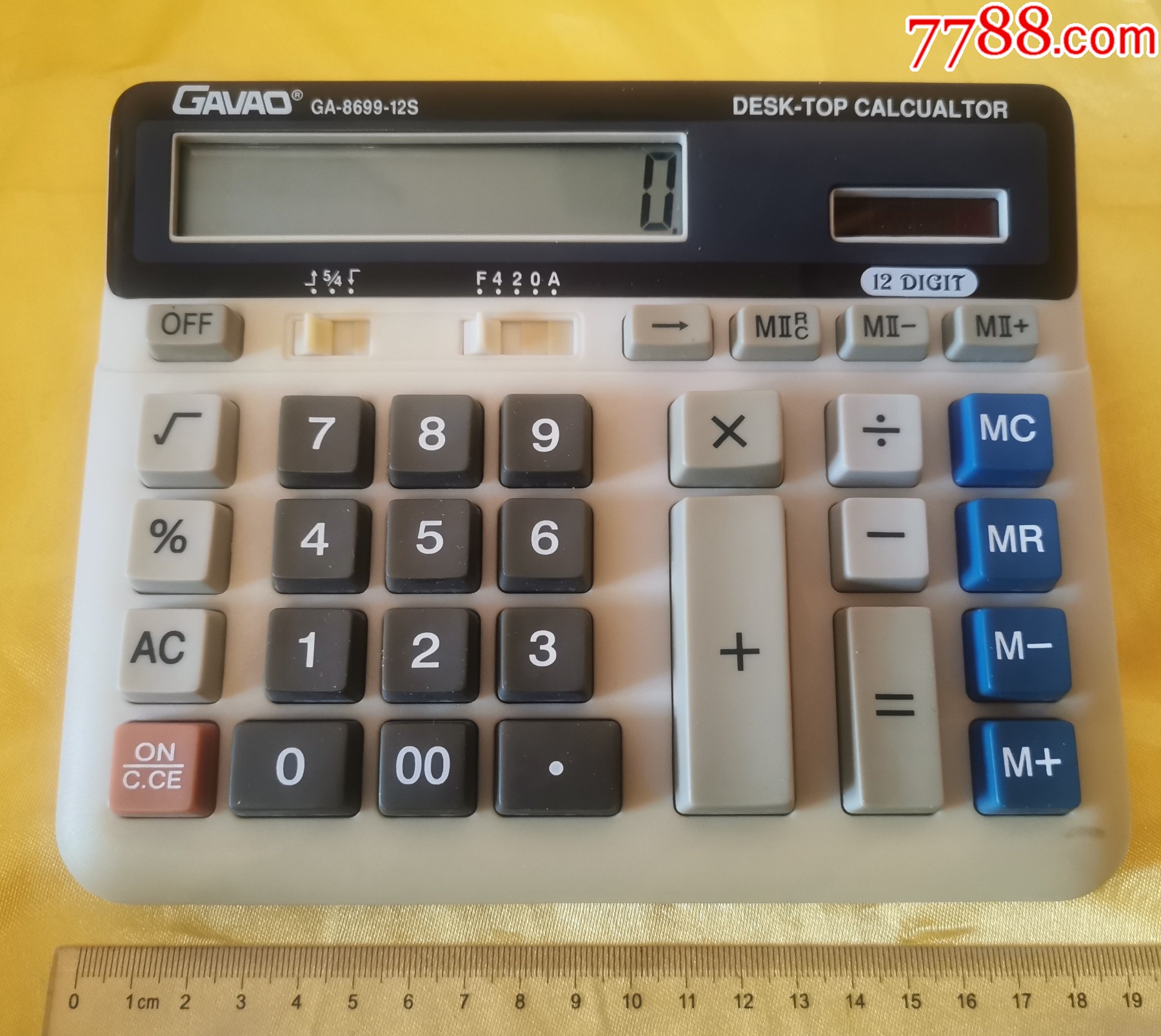 卡西欧CASIO桌面台式DXGA-8699-12S计算器-价格:28元-se93537020-计算器-零售-7788收藏__收藏热线