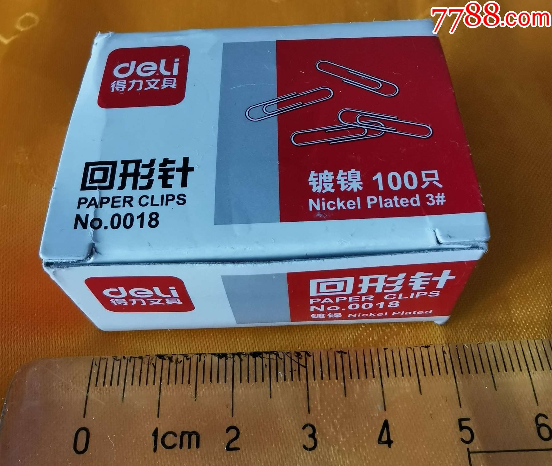 镀镍回形针NO.0018-其他财会办公-7788收藏