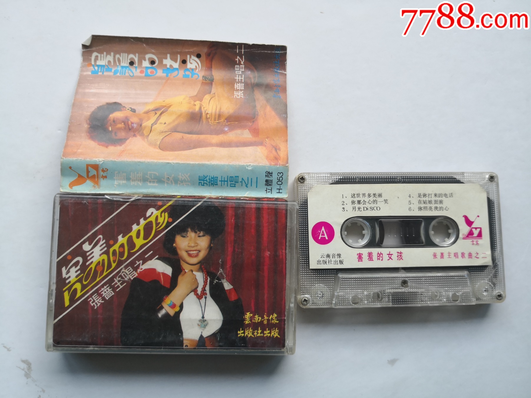 张蔷---害羞的女孩【云南音像】---1985年-价格:15元-se93627709-磁带/卡带-零售-7788收藏__收藏热线