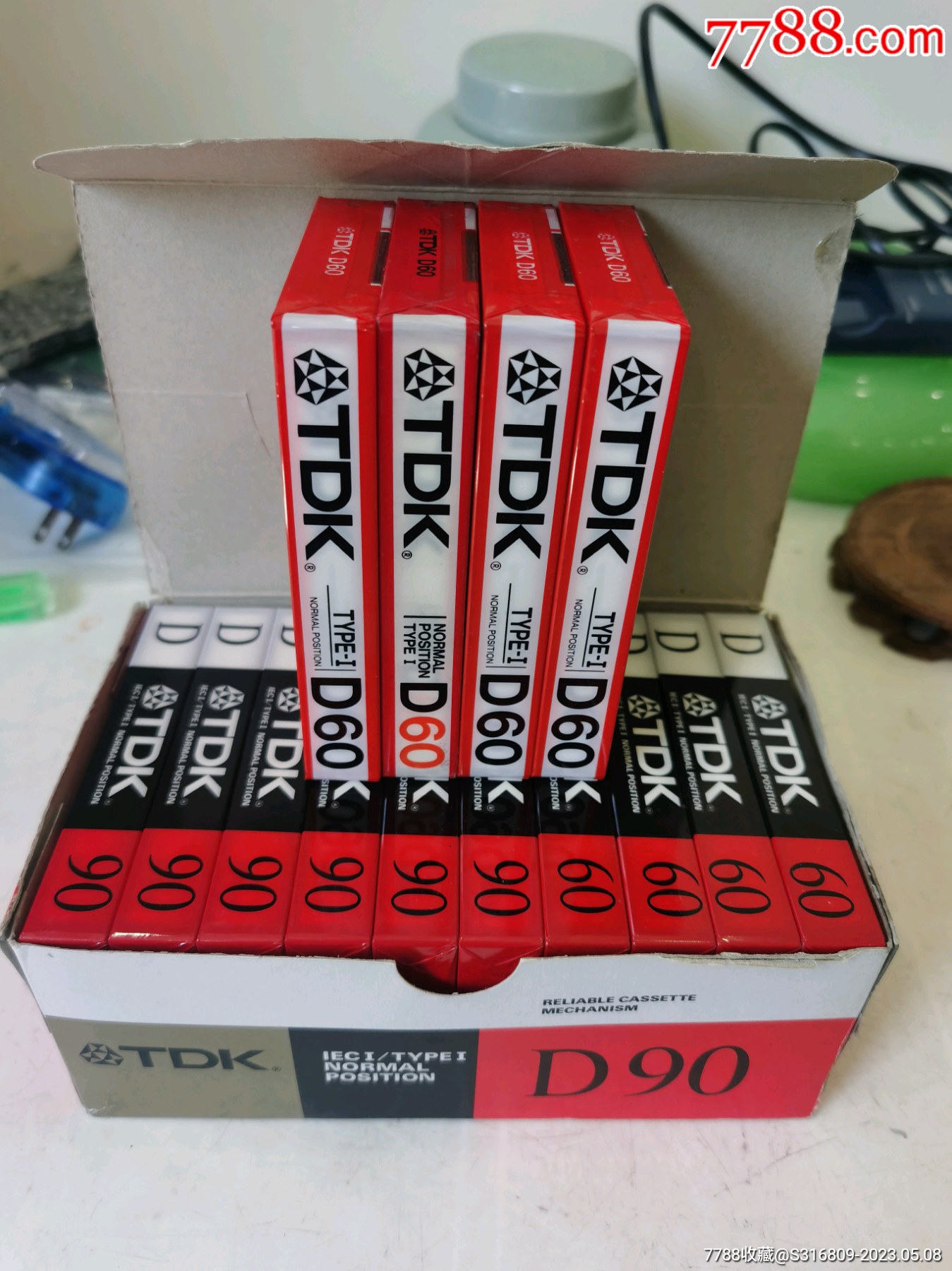 14本、TDK空白磁带、全新原盒包装_磁带/卡带_文文收藏店【7788收藏__收藏热线】