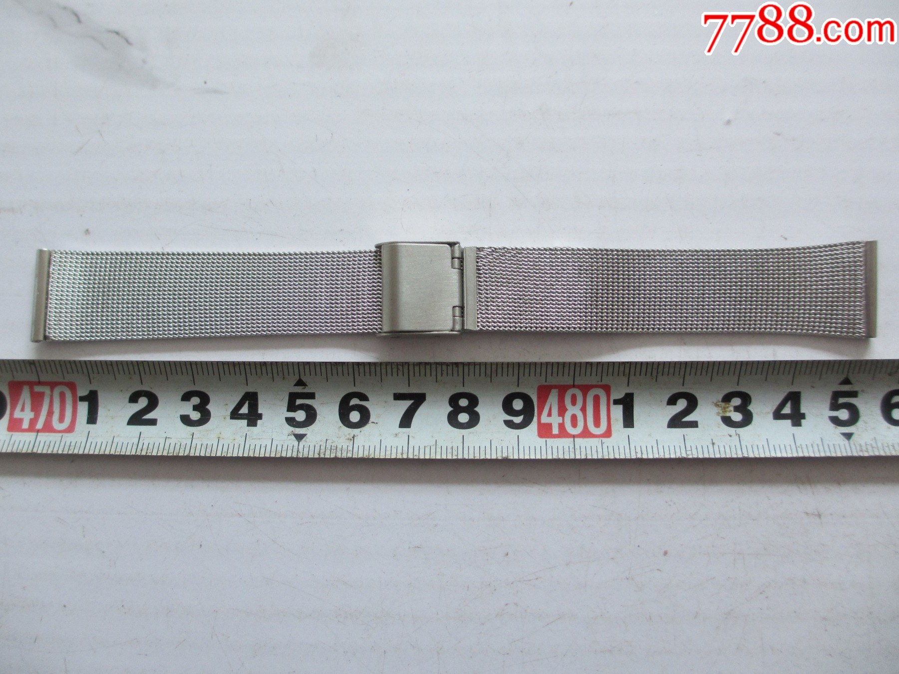 全新！高级【18MM】不锈钢精致米兰精钢编织手表带！精钢金属通用手链【2】-价格:18元-se93957544-表带/表链-零售-7788收藏__收藏热线