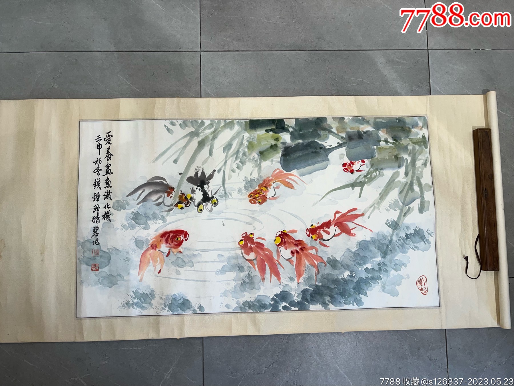 国家一级美术师钱晴碧金玉满堂横幅90*48钱晴碧（b.1913）：女，名锺钰-价格:12888元-se94059855-花鸟国画原作-零售-7788收藏__收藏热线