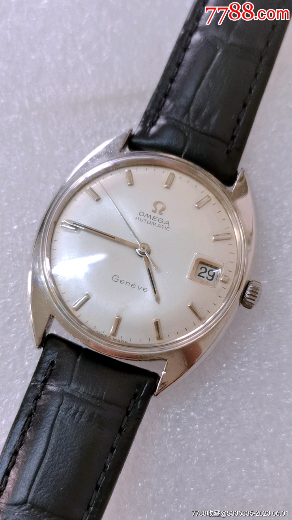欧米茄男士机械全自动，565日内瓦系列，直径34mm_手表/腕表_君临古董表店【7788收藏__收藏热线】