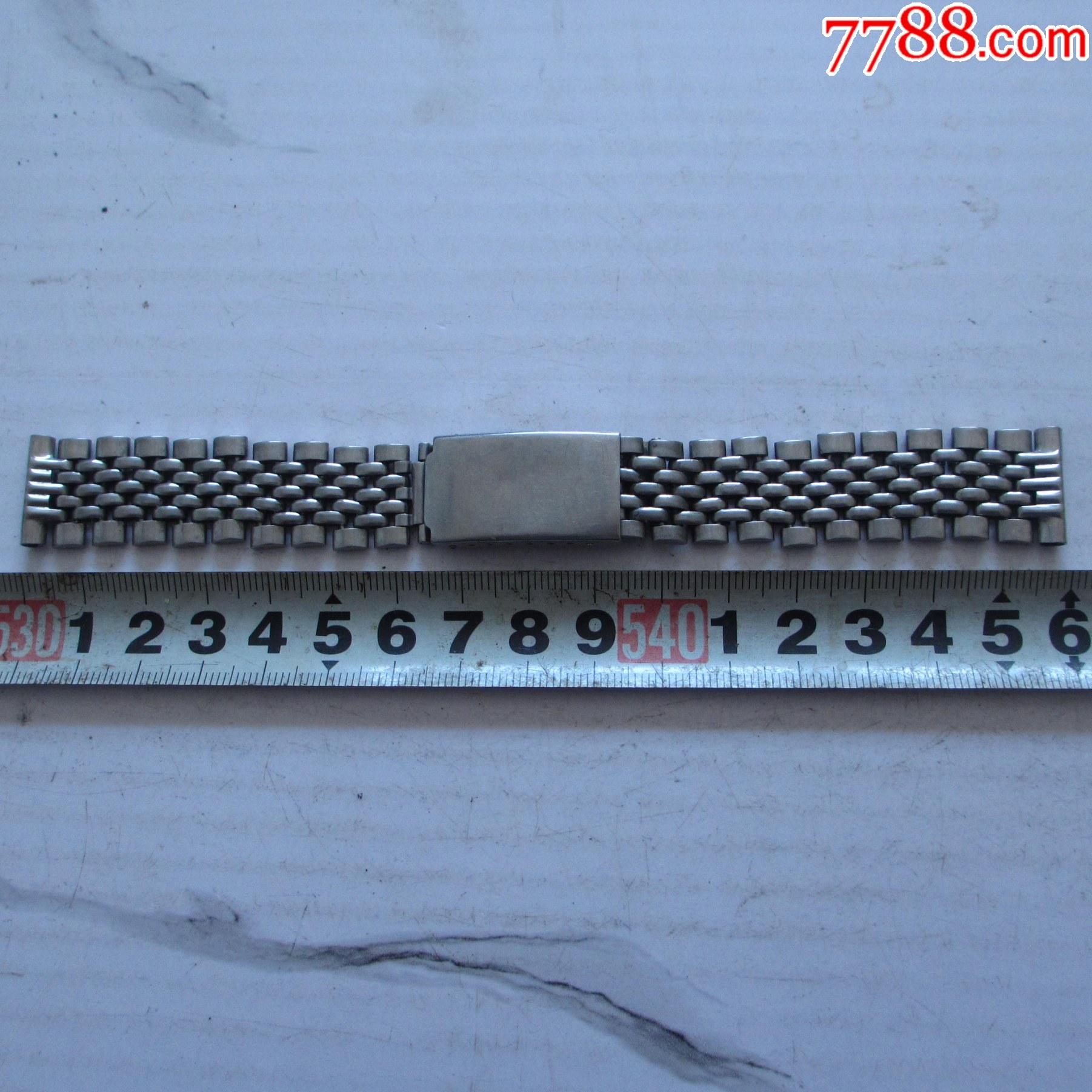 经典怀旧！上海散珠不锈钢【581专用\18MM】男士古董老表带一条！【二】-价格:28元-se94430239-表带/表链-零售-7788收藏__收藏热线