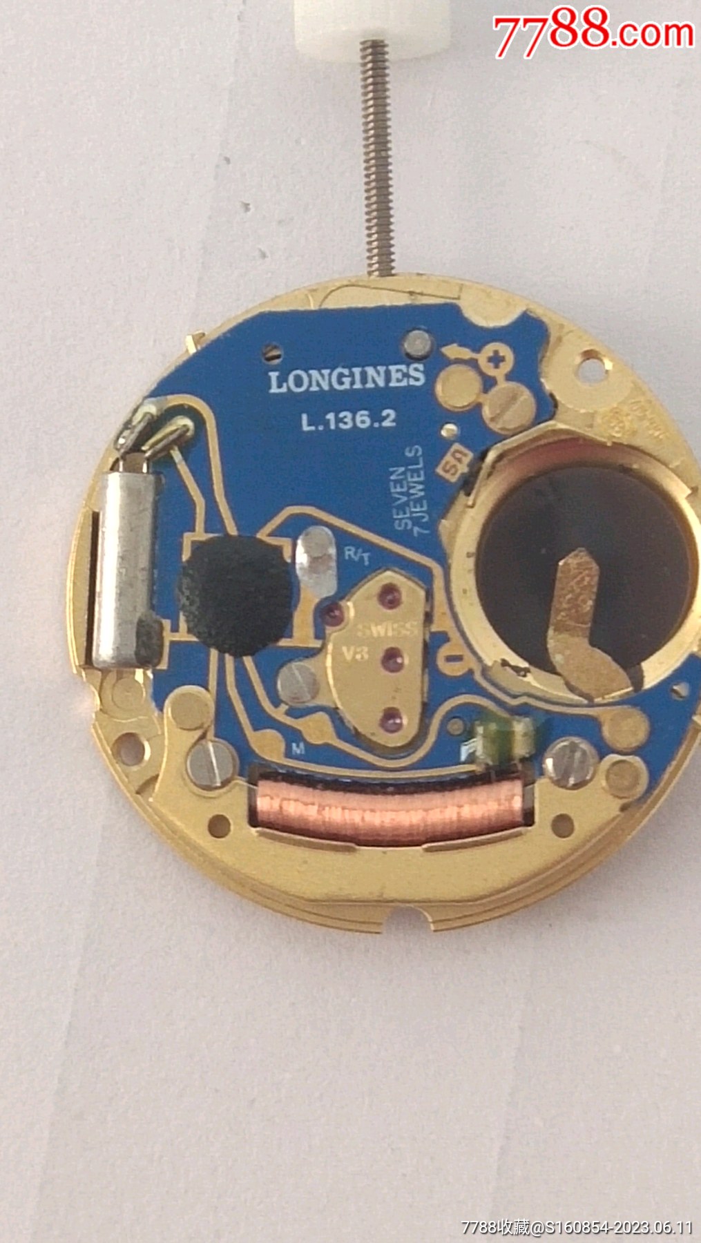 二手原装L136.2石英机芯-价格:500元-se94439987-钟表机芯-零售-7788收藏__收藏热线