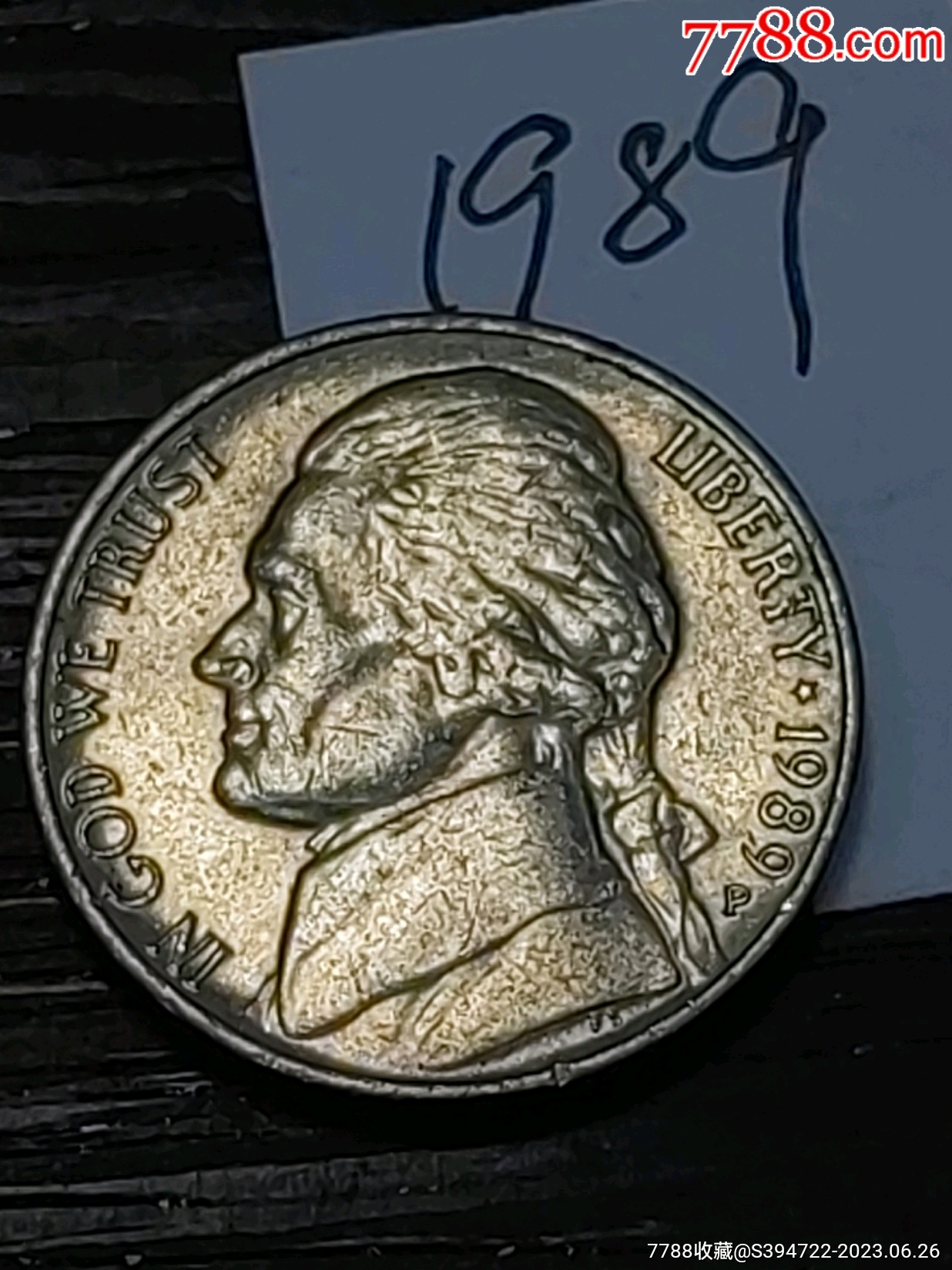 1989伍美分-价格:2元-se94720700-外国钱币-零售-7788收藏__收藏热线